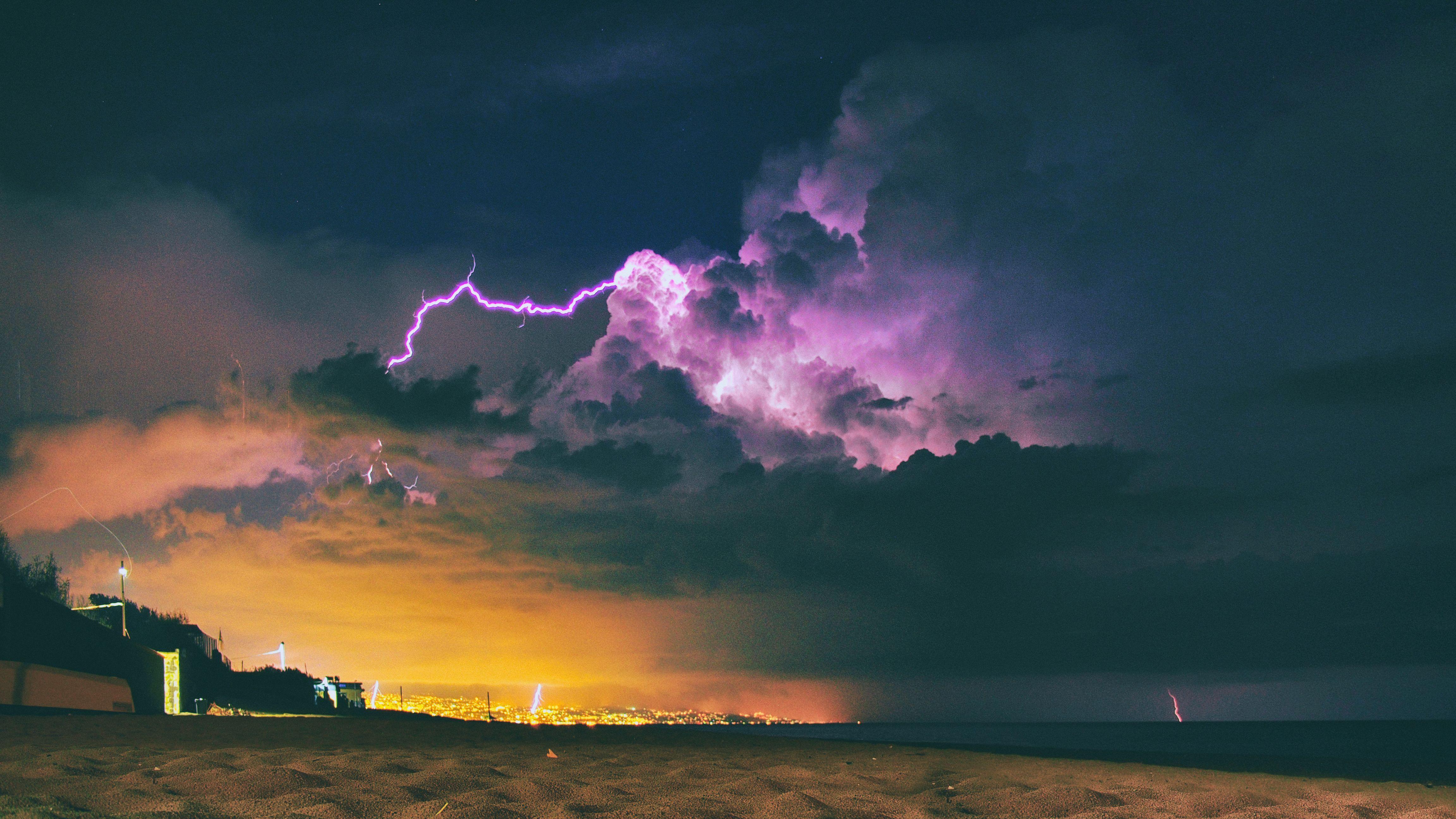Yellow Lightning 8K Wallpapers - Top Free Yellow Lightning 8K ...