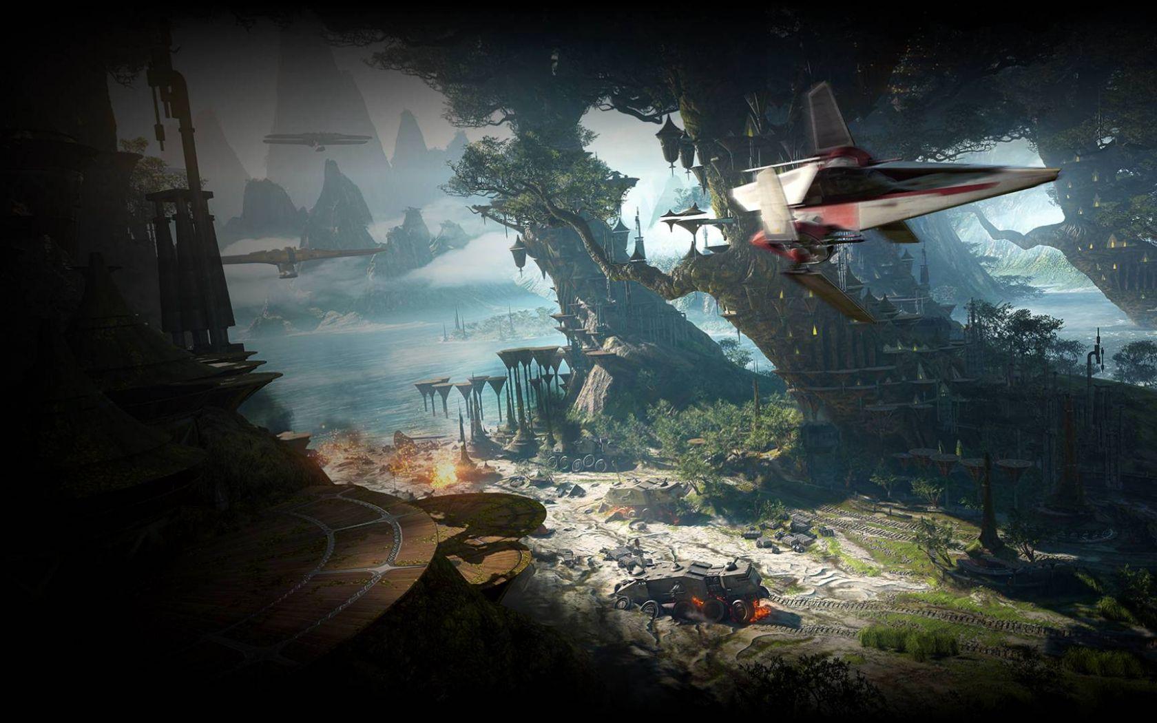 Battle Of Kashyyyk Wallpapers - Top Free Battle Of Kashyyyk Backgrounds ...
