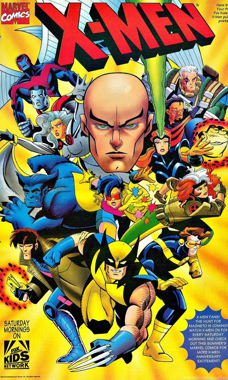 X-Men Cartoon Wallpapers - Top Free X-Men Cartoon Backgrounds ...