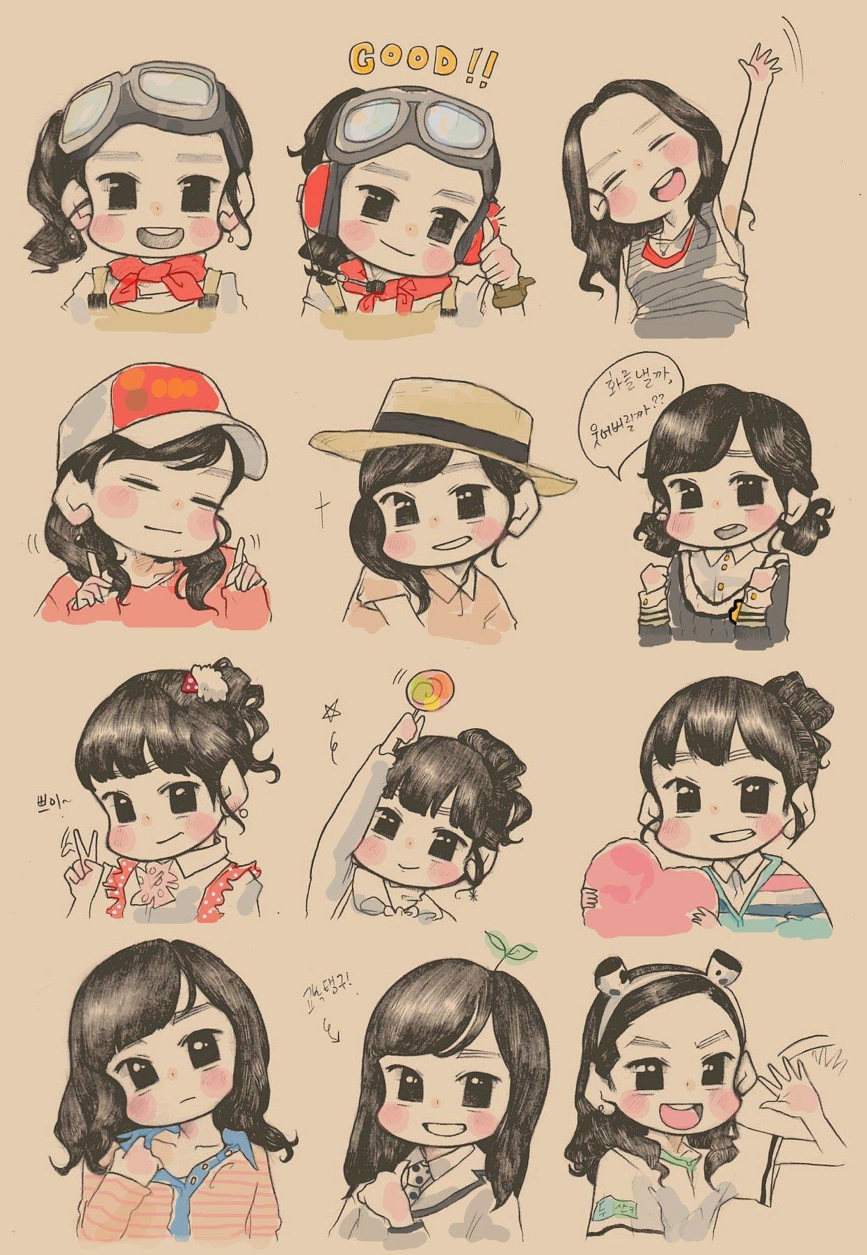 SNSD Chibi Wallpapers - Top Free SNSD Chibi Backgrounds - WallpaperAccess
