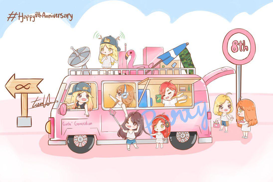 SNSD Chibi Wallpapers - Top Free SNSD Chibi Backgrounds - WallpaperAccess