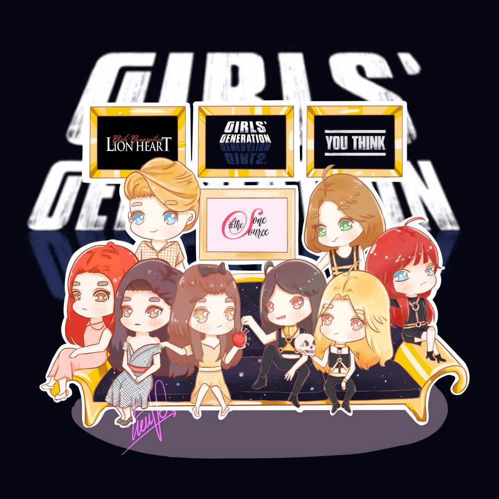 SNSD Chibi Wallpapers - Top Free SNSD Chibi Backgrounds - WallpaperAccess