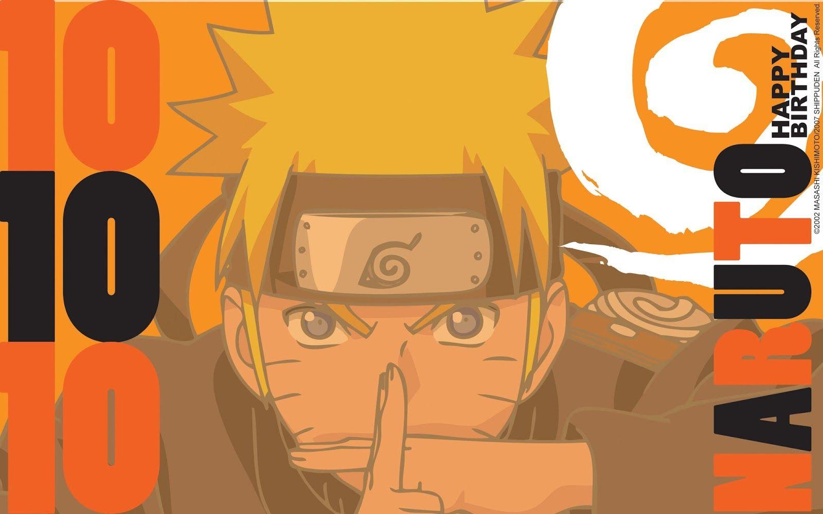 Happy Birthday Naruto Wallpapers - Top Free Happy Birthday Naruto ...