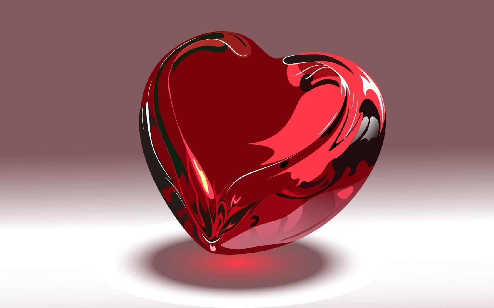 Cool Red Heart Wallpapers - Top Free Cool Red Heart Backgrounds ...