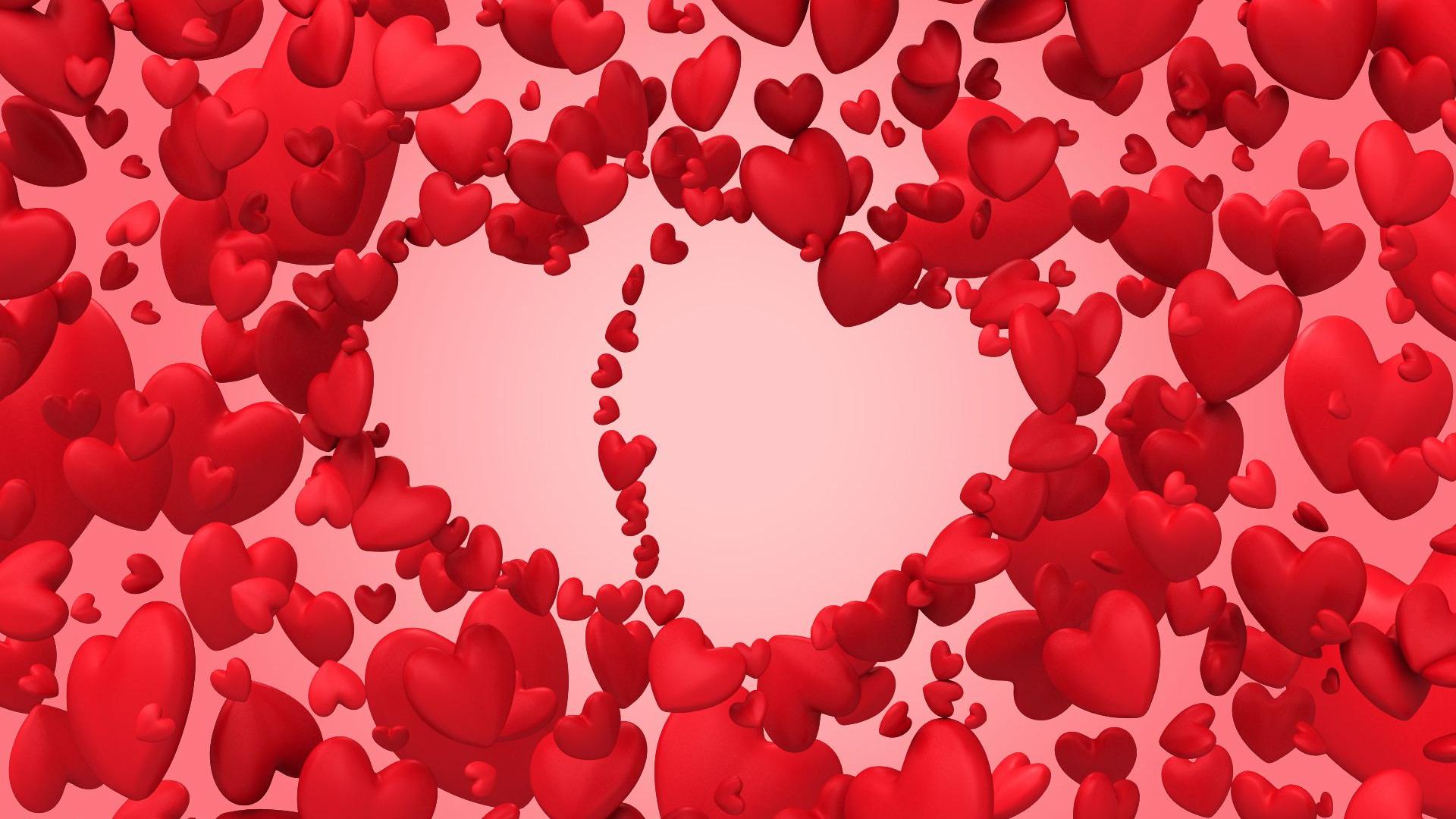 Red Heart Desktop Wallpapers - Top Free Red Heart Desktop Backgrounds ...