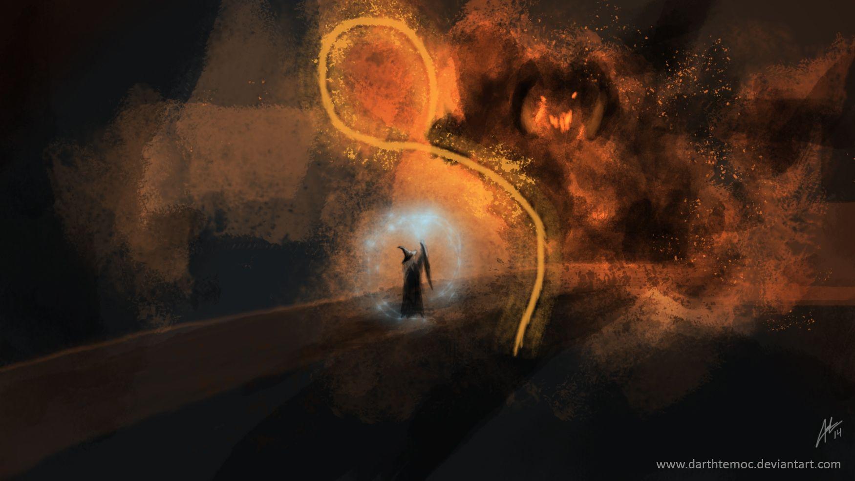 Gandalf Balrog Wallpapers - Top Free Gandalf Balrog Backgrounds ...