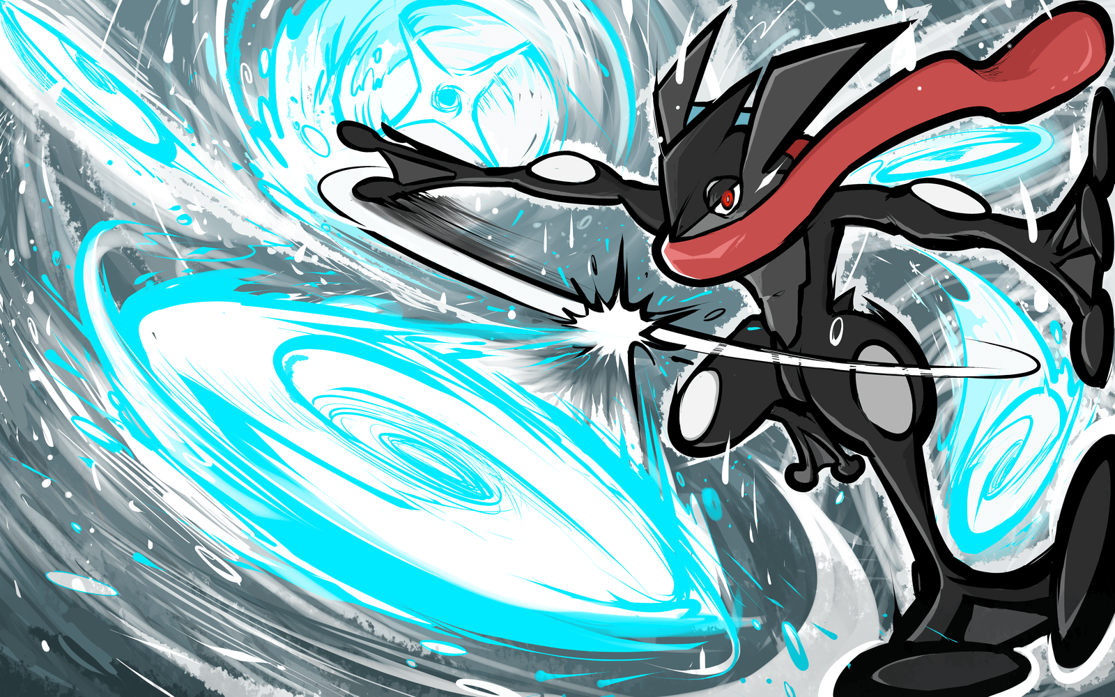 Shiny Ash Greninja Wallpapers - Top Free Shiny Ash Greninja Backgrounds ...