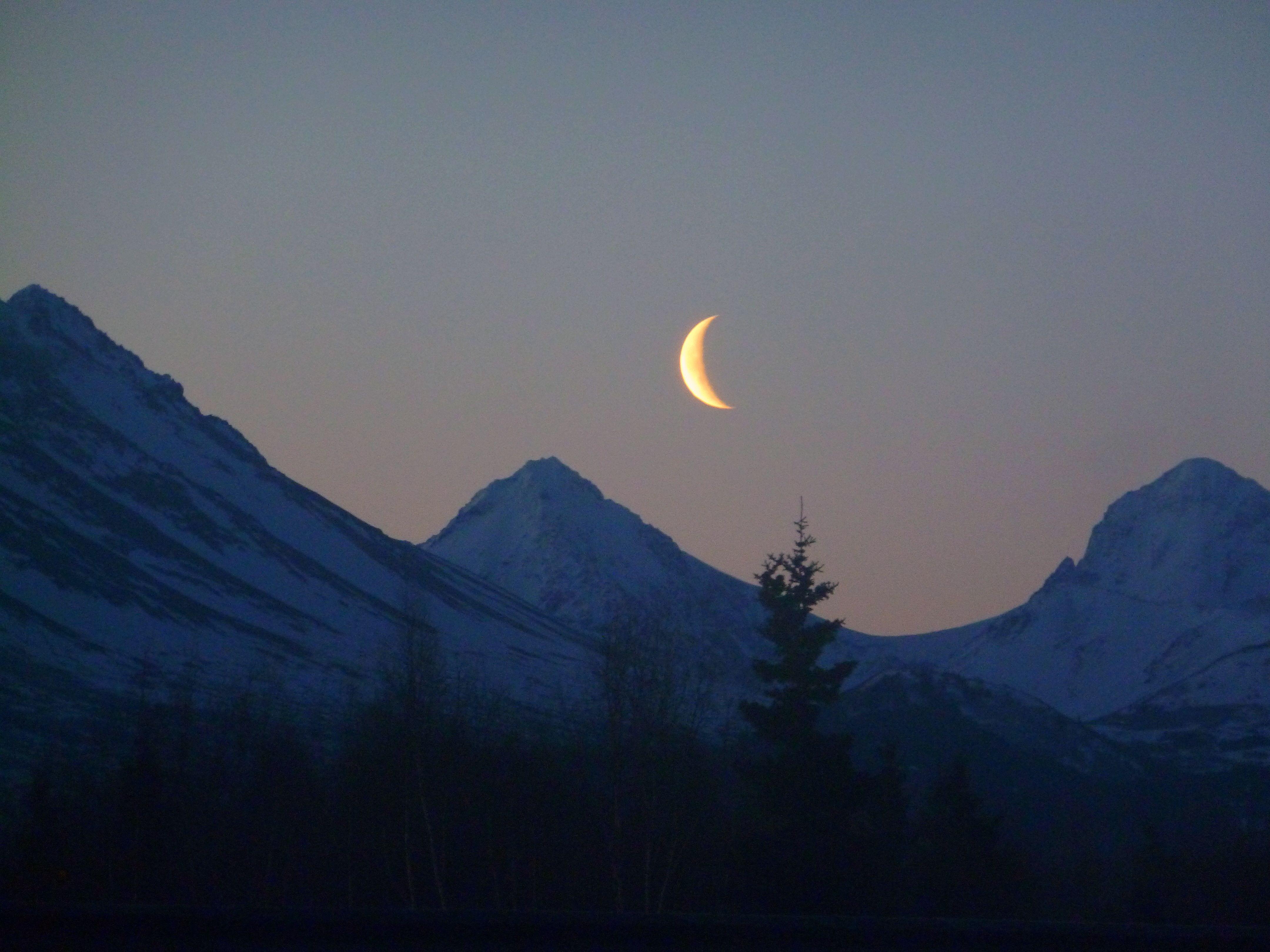 Moon Crescent Wallpapers - Top Free Moon Crescent Backgrounds ...