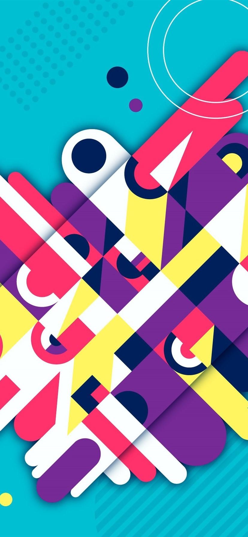 Geometric Colorful Abstract HD Wallpapers - Top Free Geometric Colorful ...