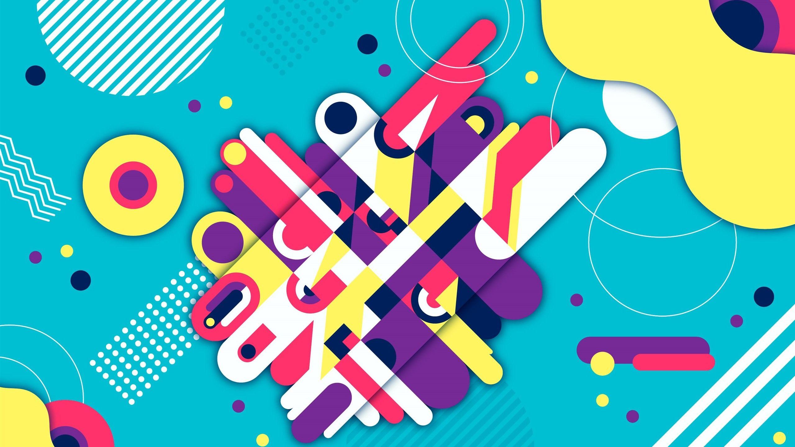 Geometric Colorful Abstract HD Wallpapers - Top Free Geometric Colorful ...