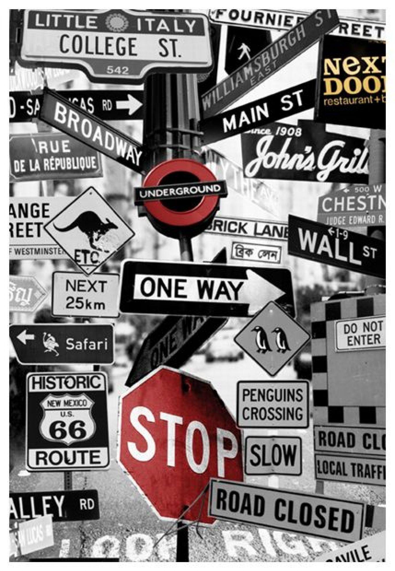Road Sign Wallpapers - Top Free Road Sign Backgrounds - WallpaperAccess