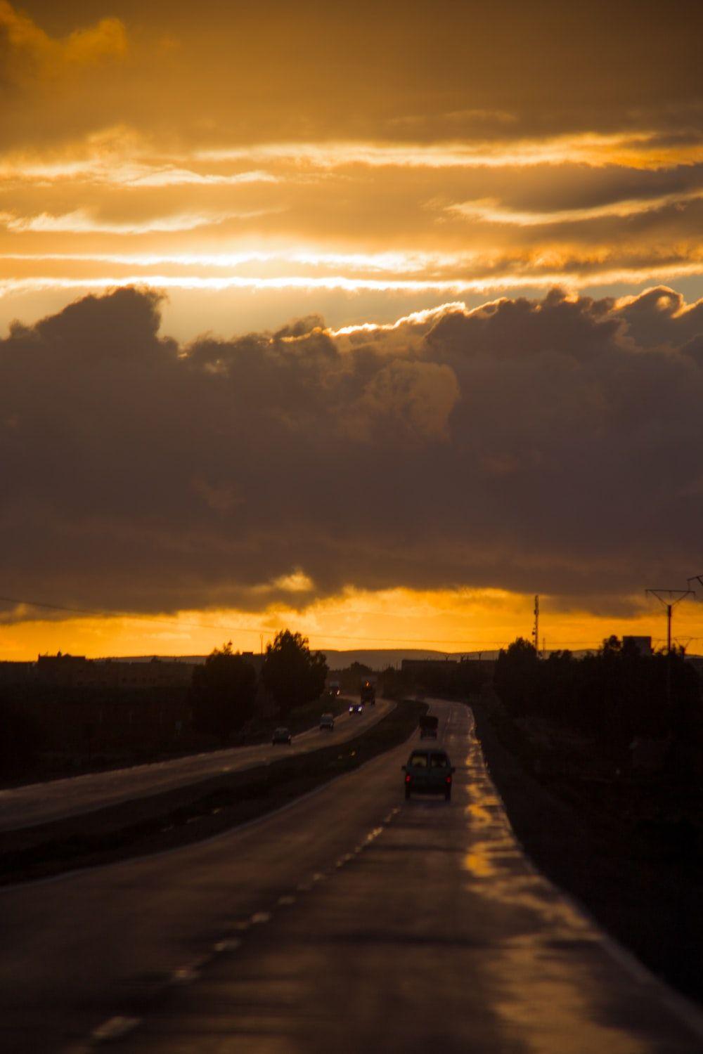 Road and Sunset Wallpapers - Top Free Road and Sunset Backgrounds ...