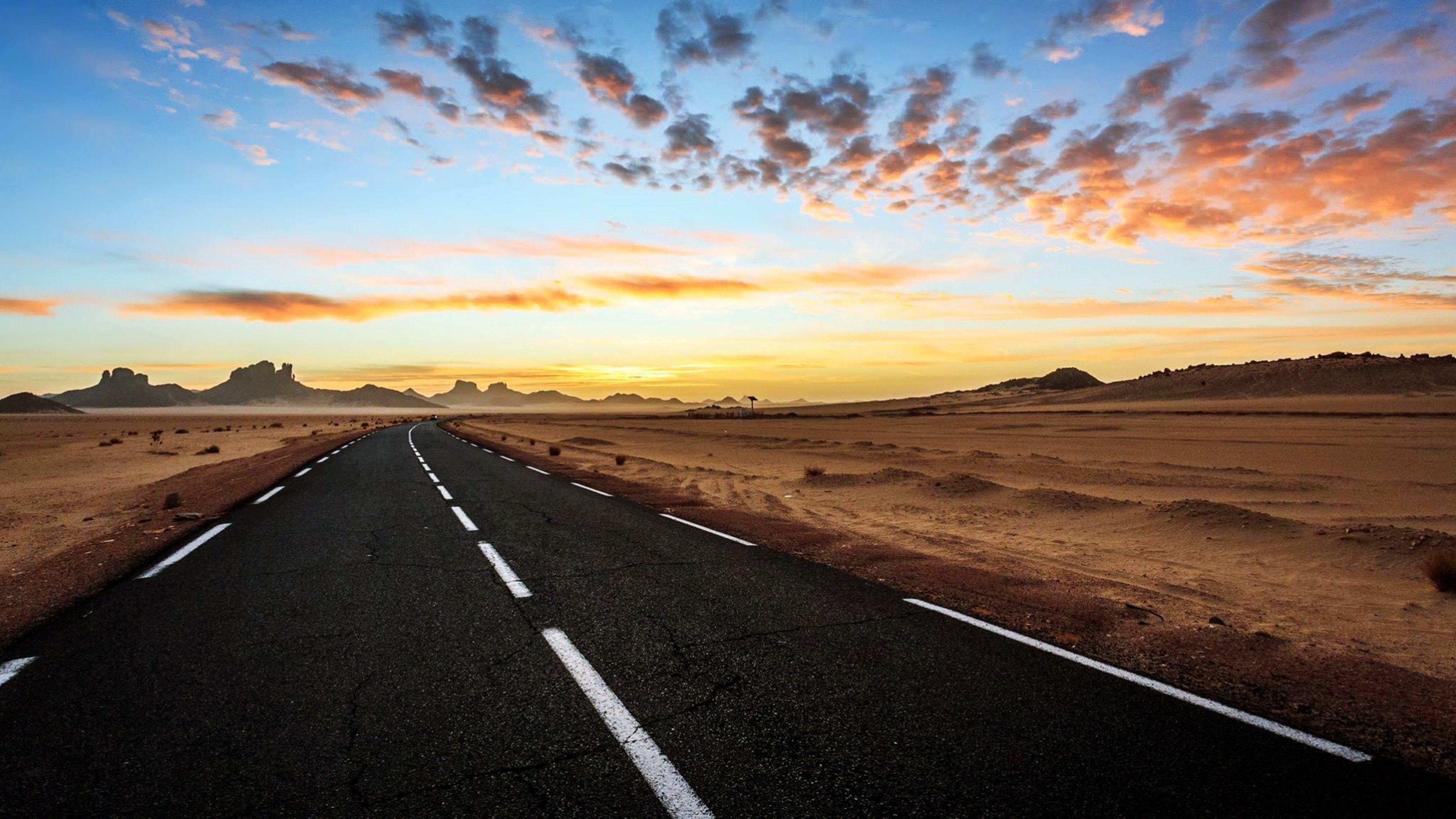 Desert Road HD Wallpapers - Top Free Desert Road HD Backgrounds ...