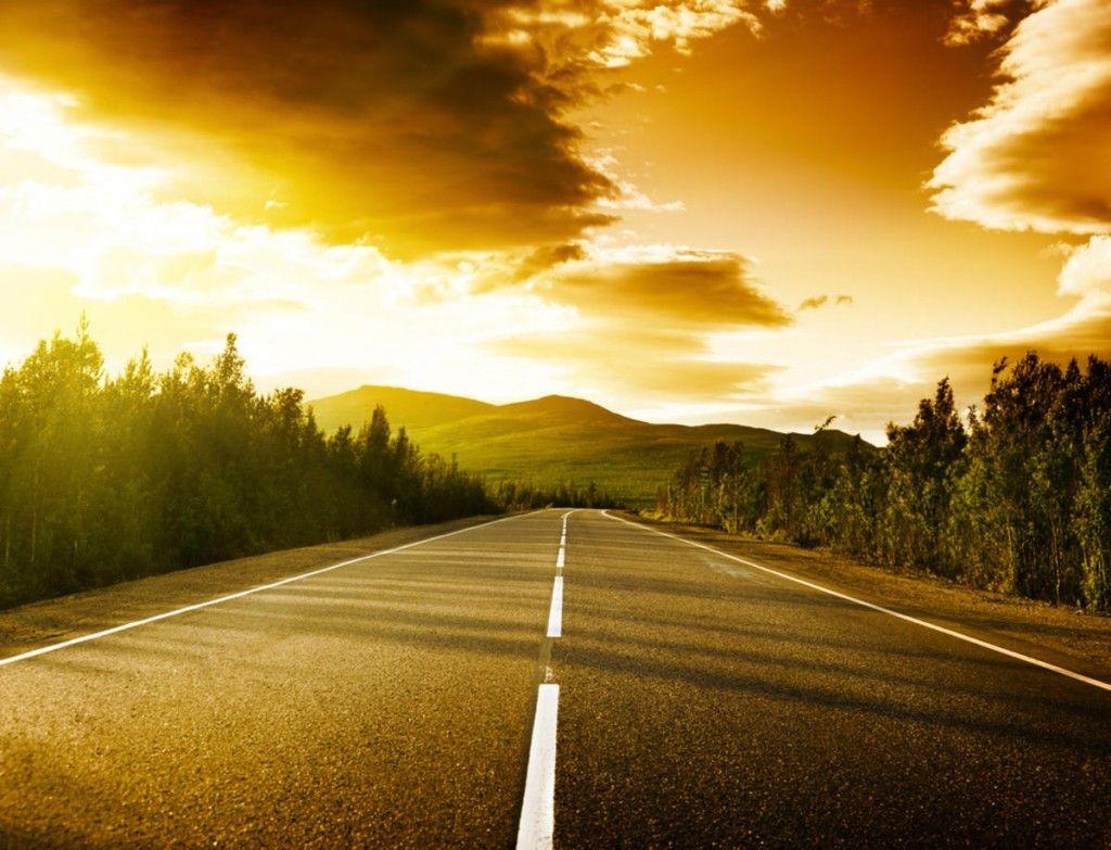Road and Sunset Wallpapers - Top Free Road and Sunset Backgrounds ...