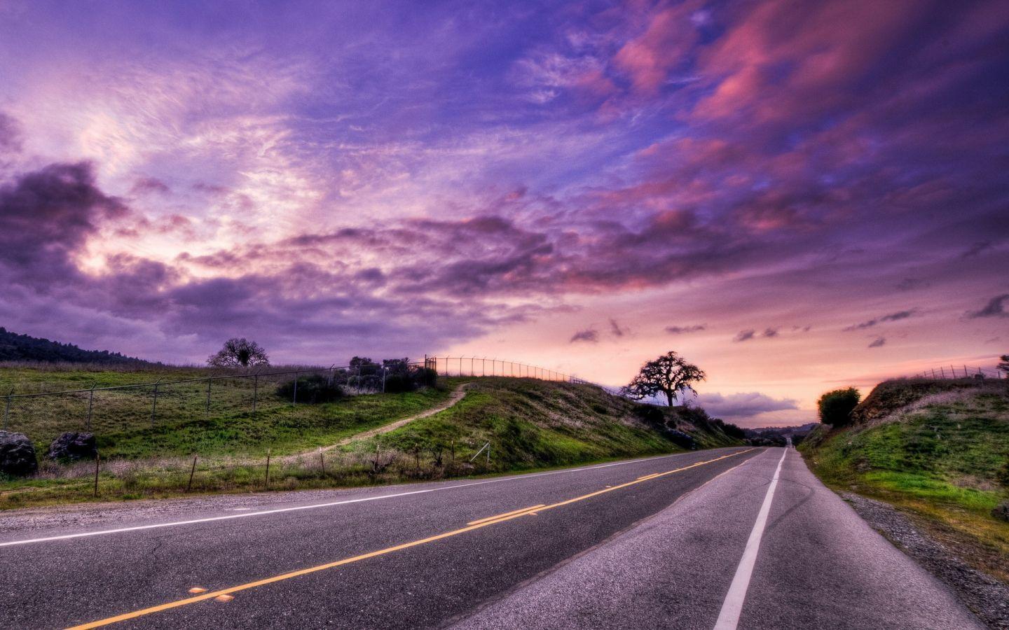 Road and Sunset Wallpapers - Top Free Road and Sunset Backgrounds ...