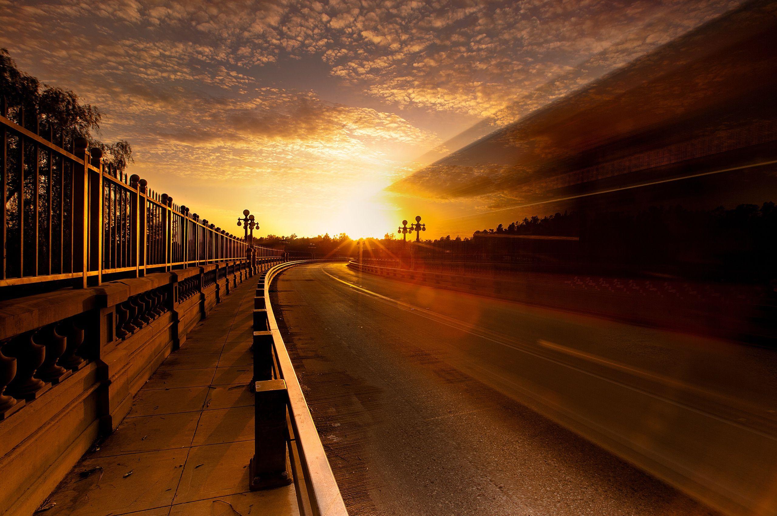 Road and Sunset Wallpapers - Top Free Road and Sunset Backgrounds ...