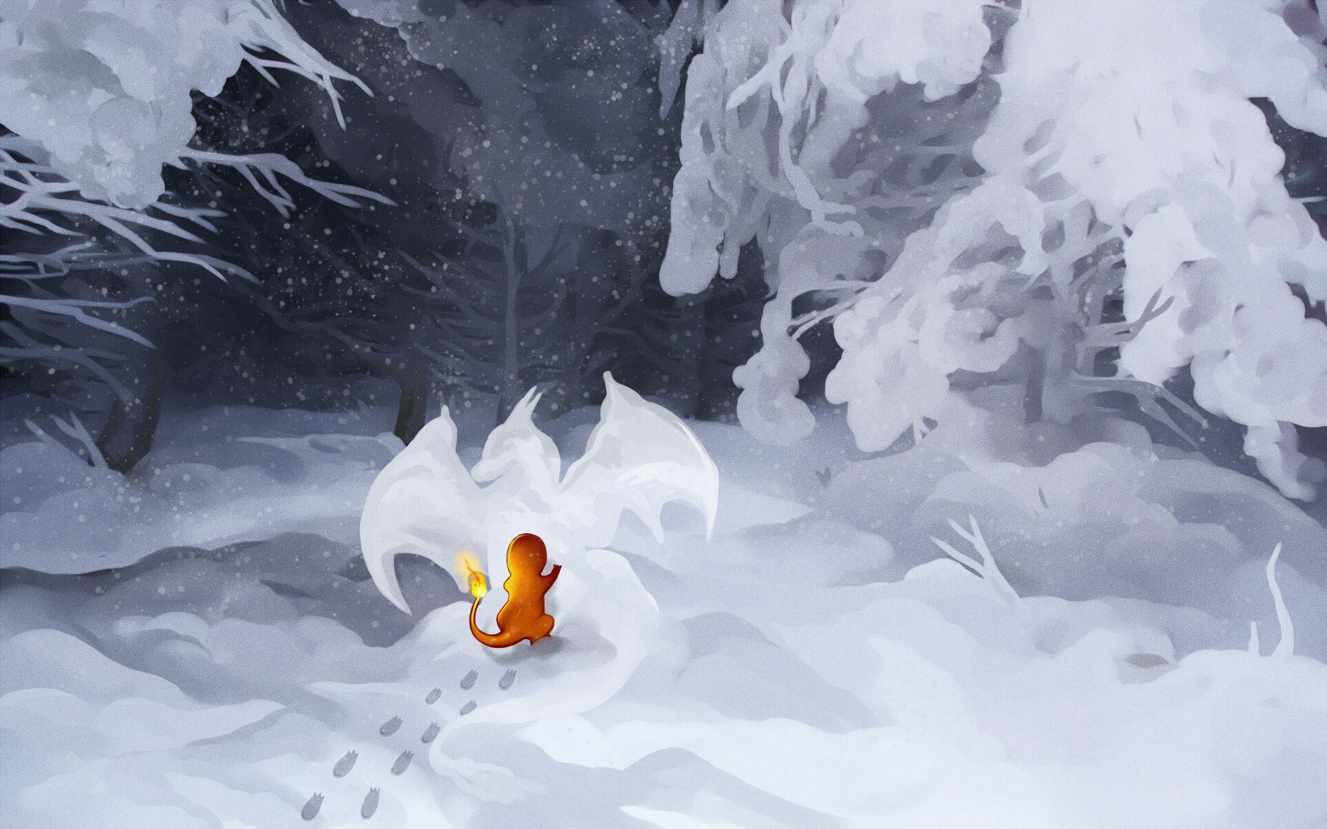 Pokemon Winter Wallpapers - Top Free Pokemon Winter Backgrounds ...