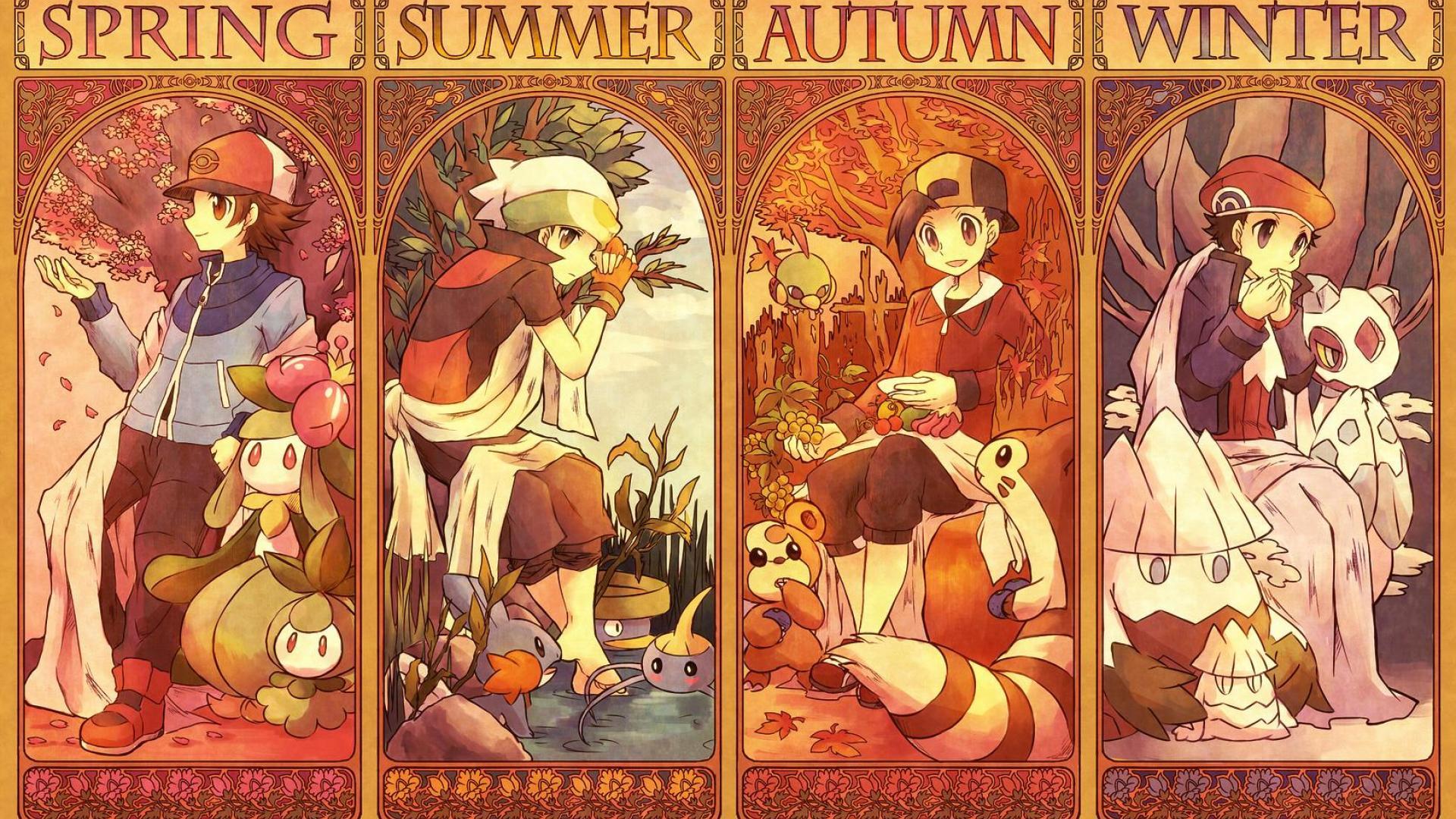 Pokemon Winter Wallpapers - Top Free Pokemon Winter Backgrounds ...