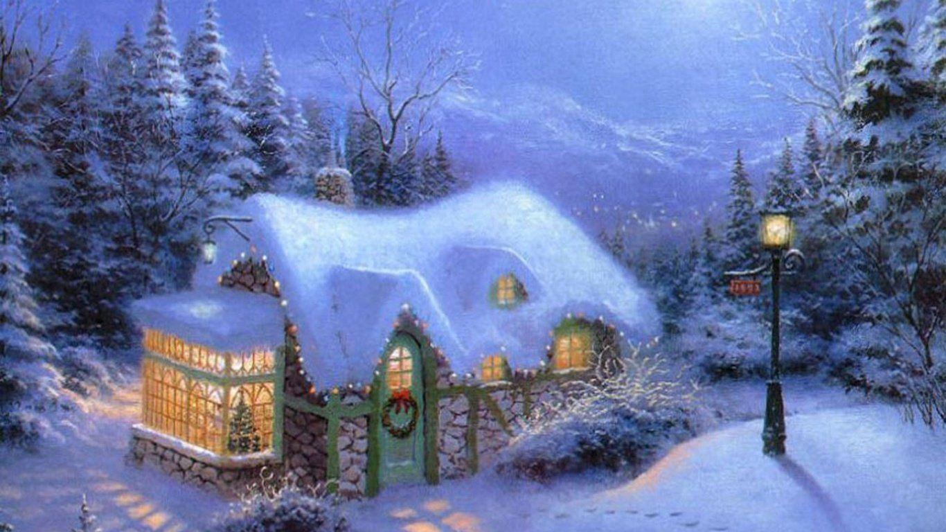Christmas House Wallpapers - Top Free Christmas House Backgrounds ...