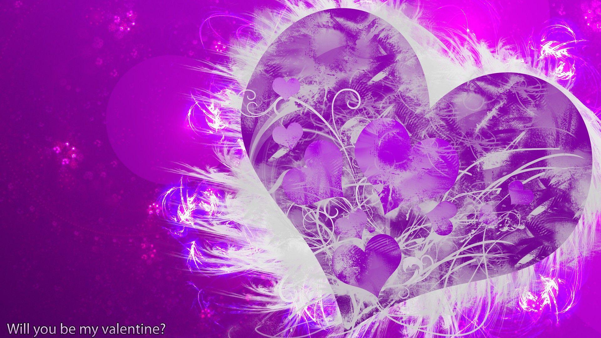 Black and Purple Heart Wallpapers - Top Free Black and Purple Heart ...