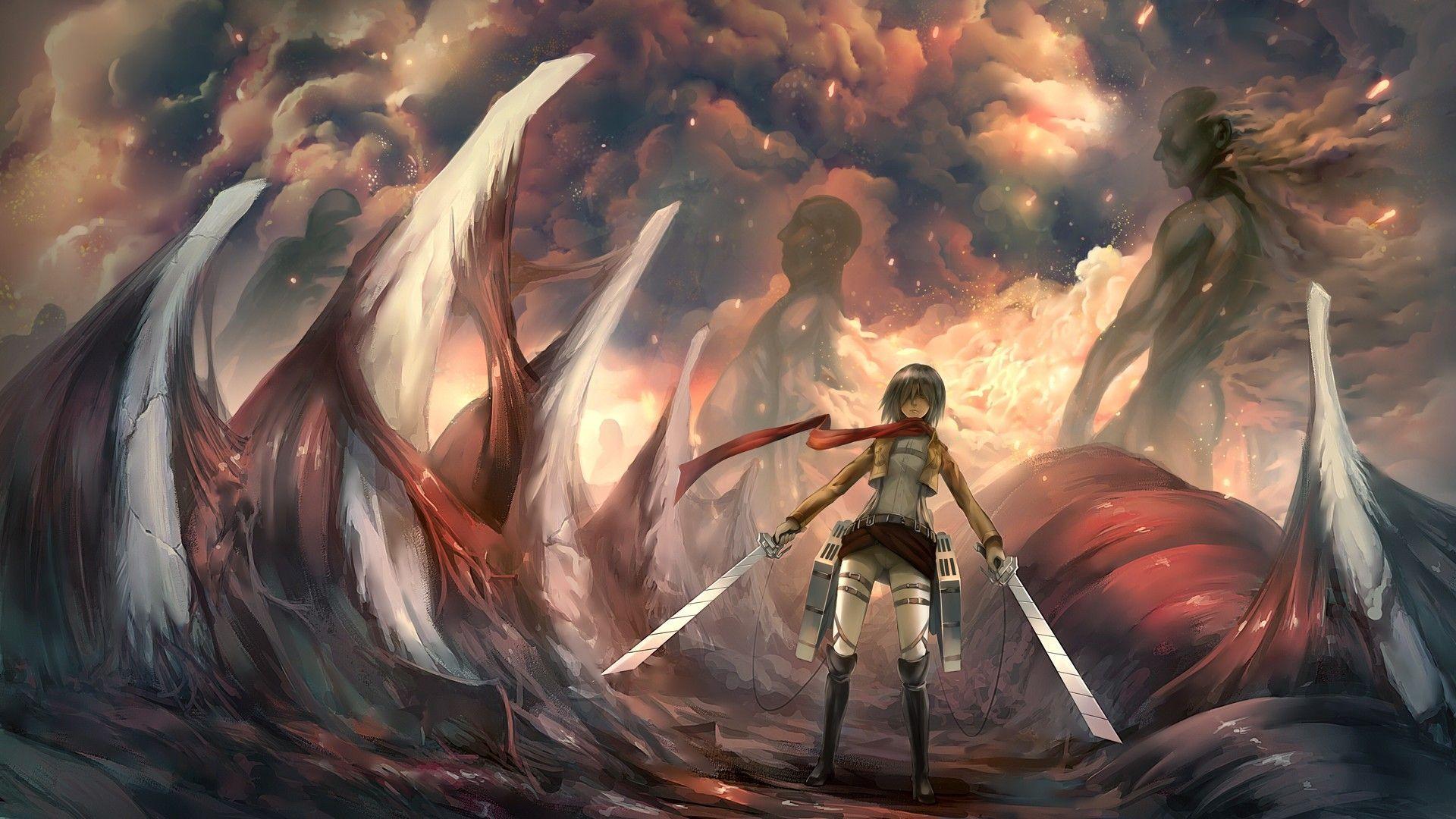 Attack On Titan Landscape Wallpapers - Top Free Attack On Titan ...