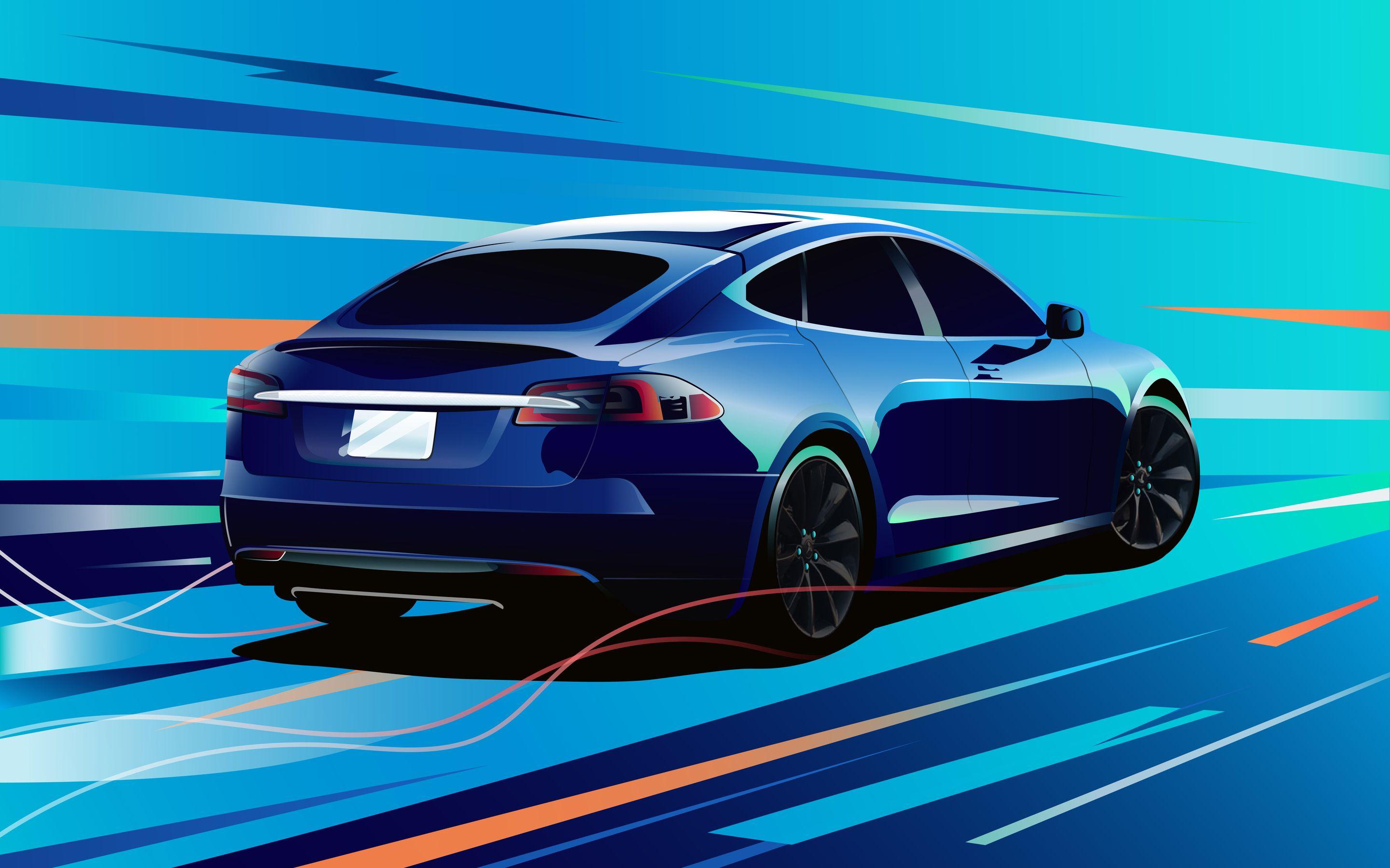 Tesla Model S HD Wallpapers - Top Free Tesla Model S HD Backgrounds ...