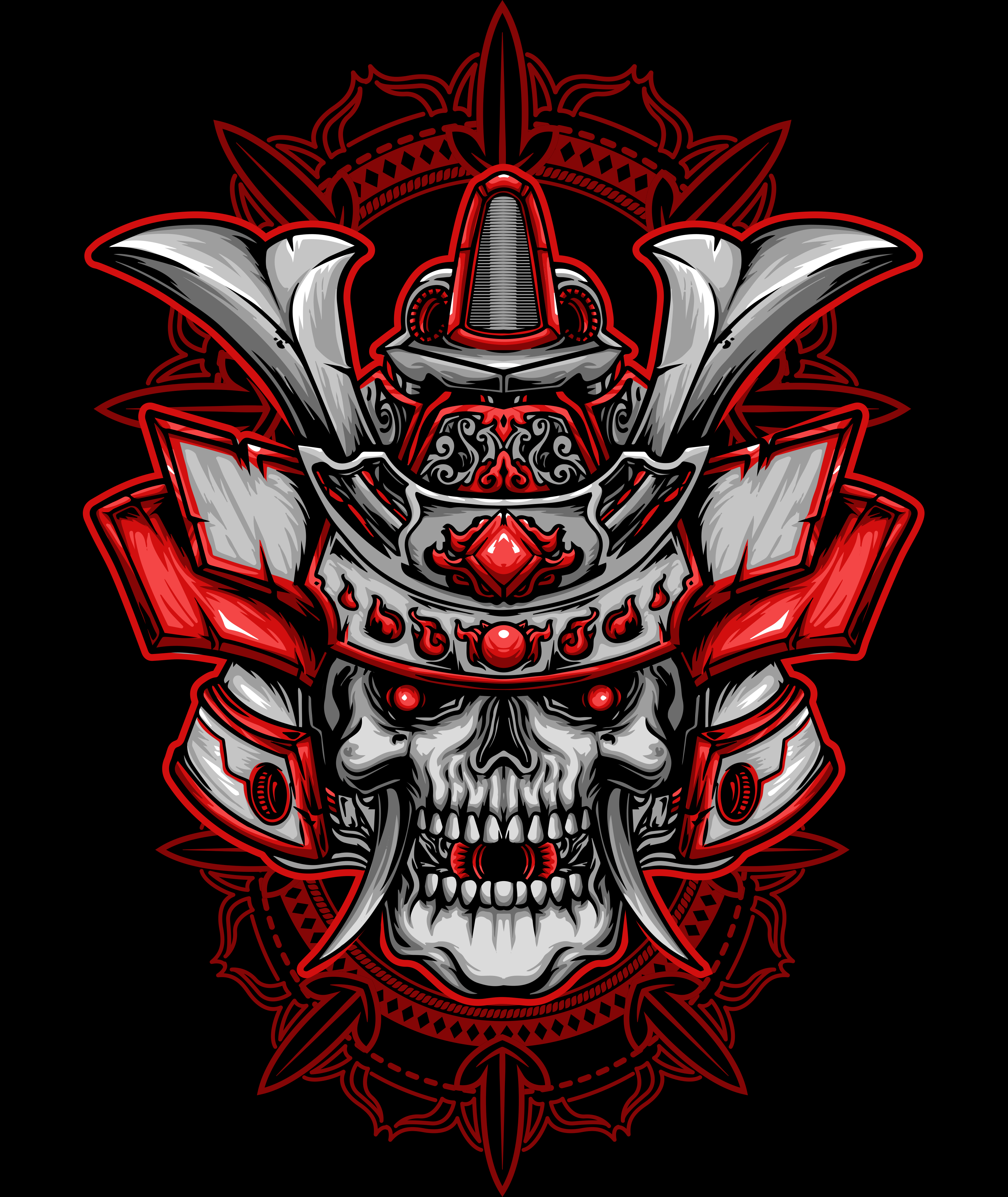 Samurai Skull Wallpapers - Top Free Samurai Skull Backgrounds ...