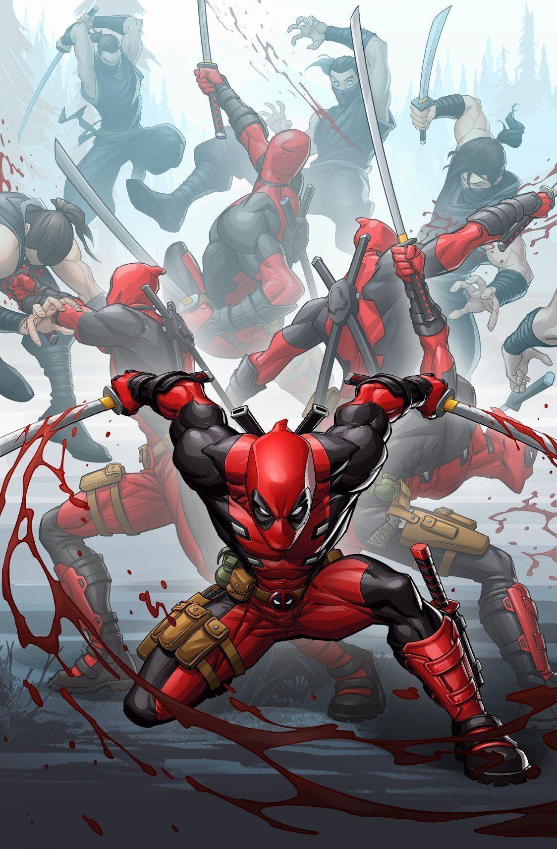 Ninja Deadpool Wallpapers - Top Free Ninja Deadpool Backgrounds ...