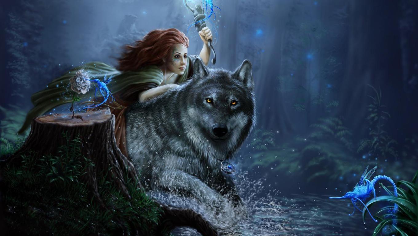 Fairies and Wolves Wallpapers - Top Free Fairies and Wolves Backgrounds ...