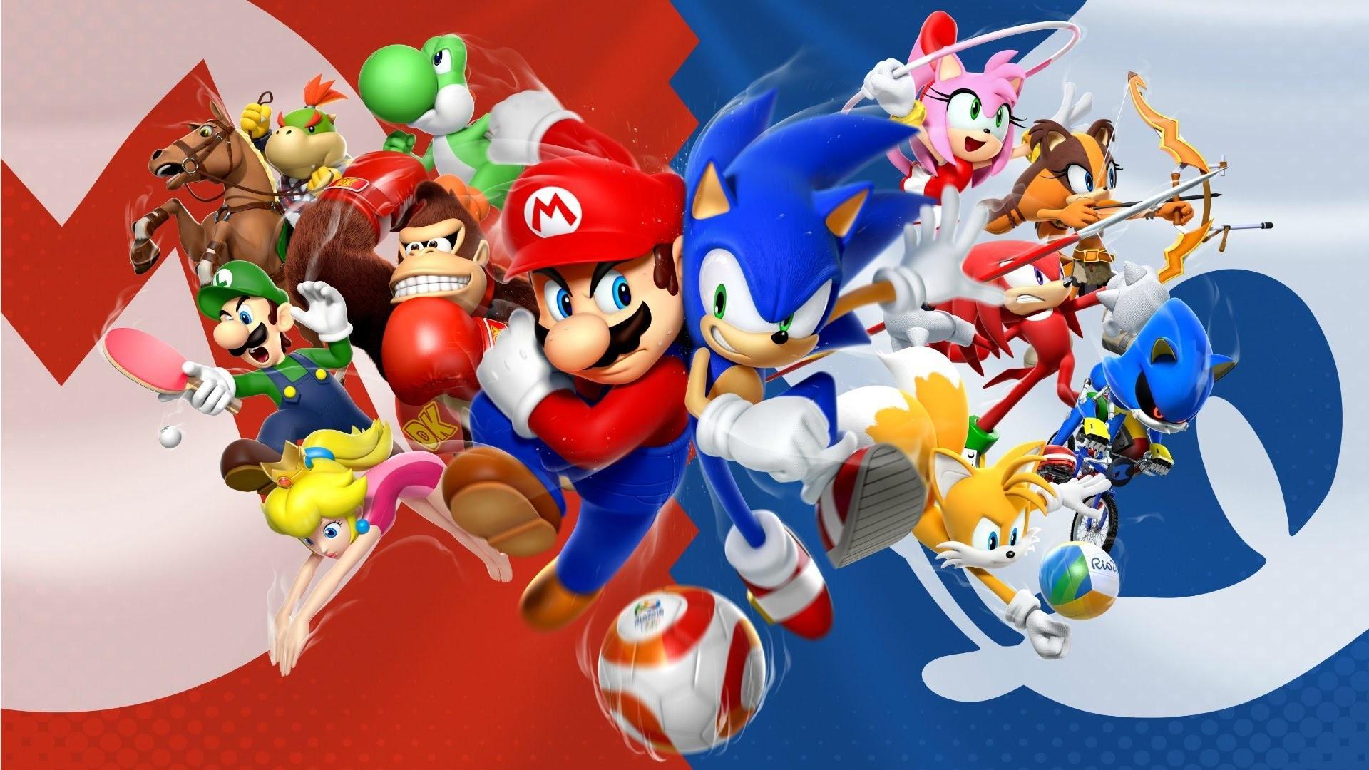 Cool Mario and Sonic Wallpapers - Top Free Cool Mario and Sonic ...