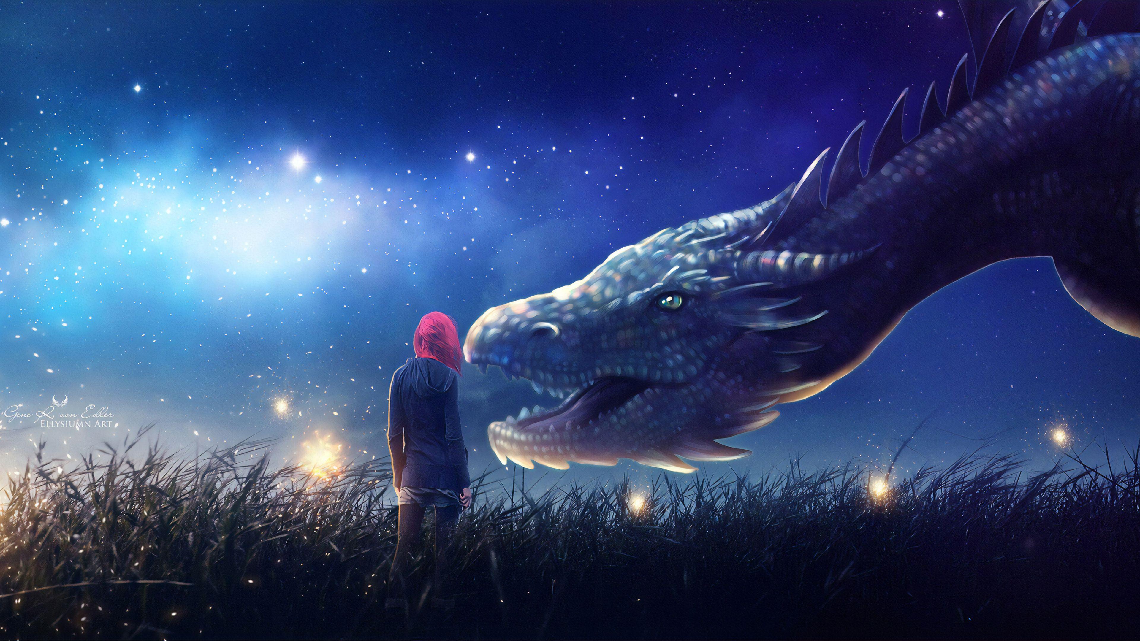 Star Dragon Wallpapers - Top Free Star Dragon Backgrounds - WallpaperAccess