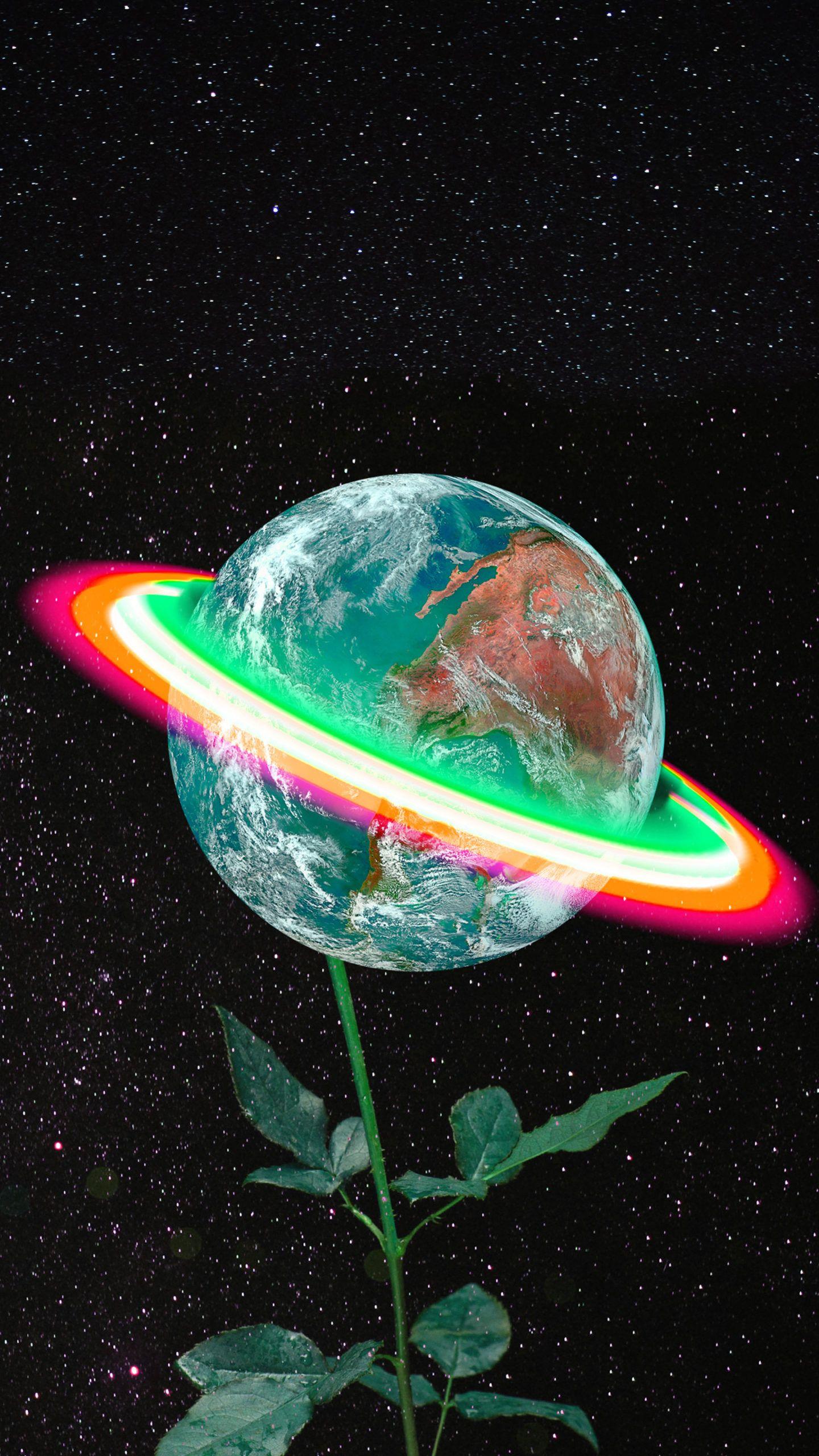 Rainbow Earth Wallpapers - Top Free Rainbow Earth Backgrounds ...