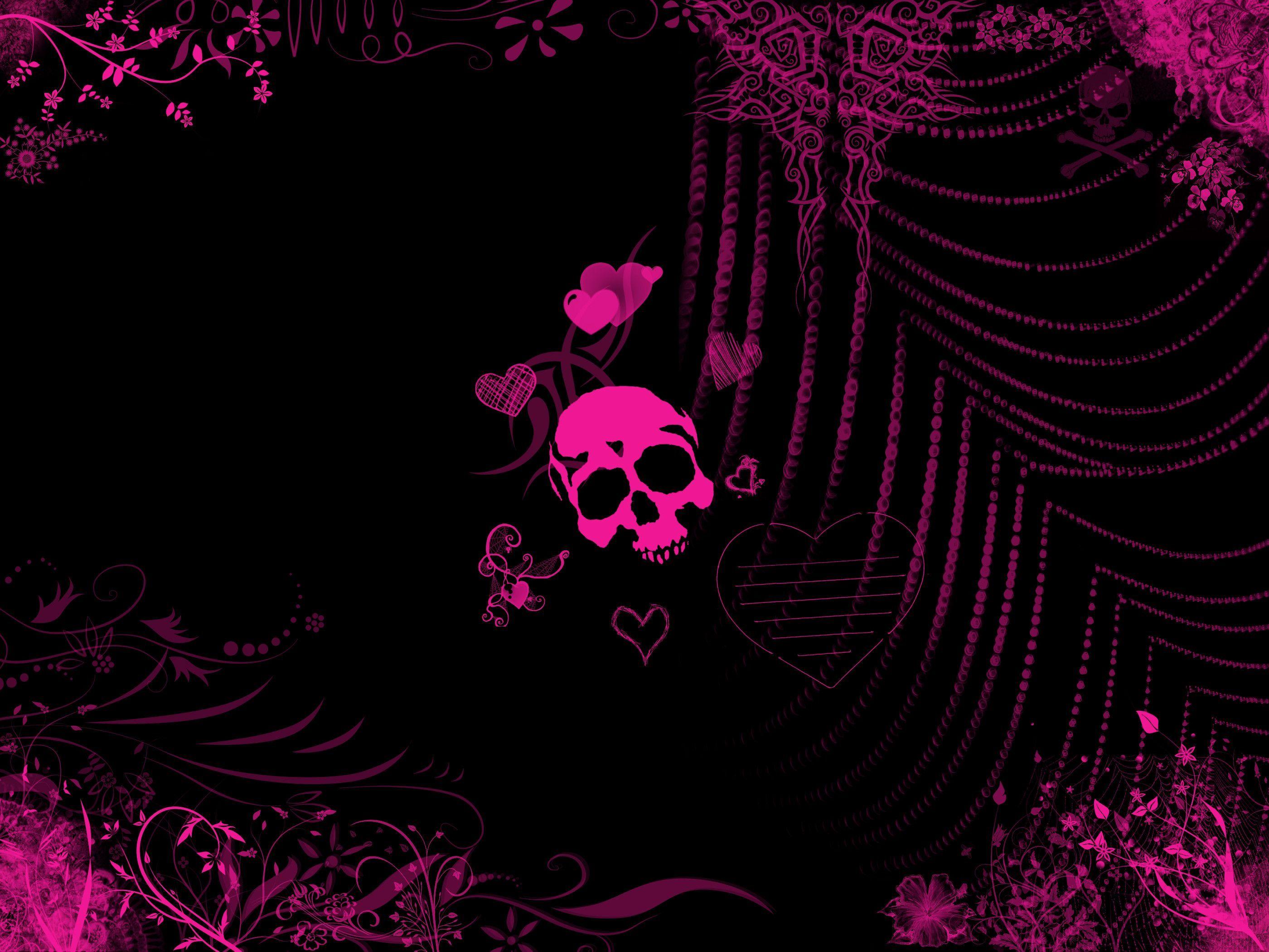 Emo Skull Wallpapers - Top Free Emo Skull Backgrounds - WallpaperAccess