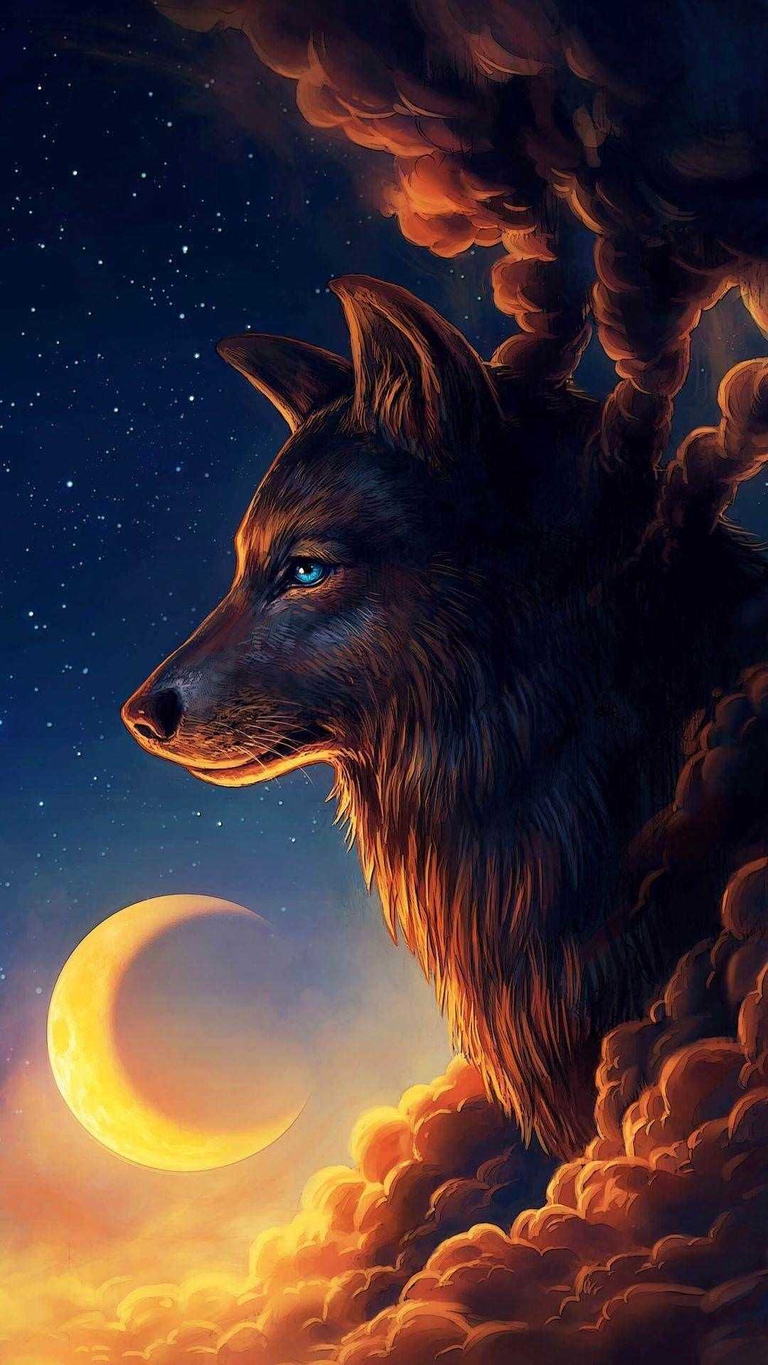 Wolf Mobile Wallpapers - Top Free Wolf Mobile Backgrounds - WallpaperAccess