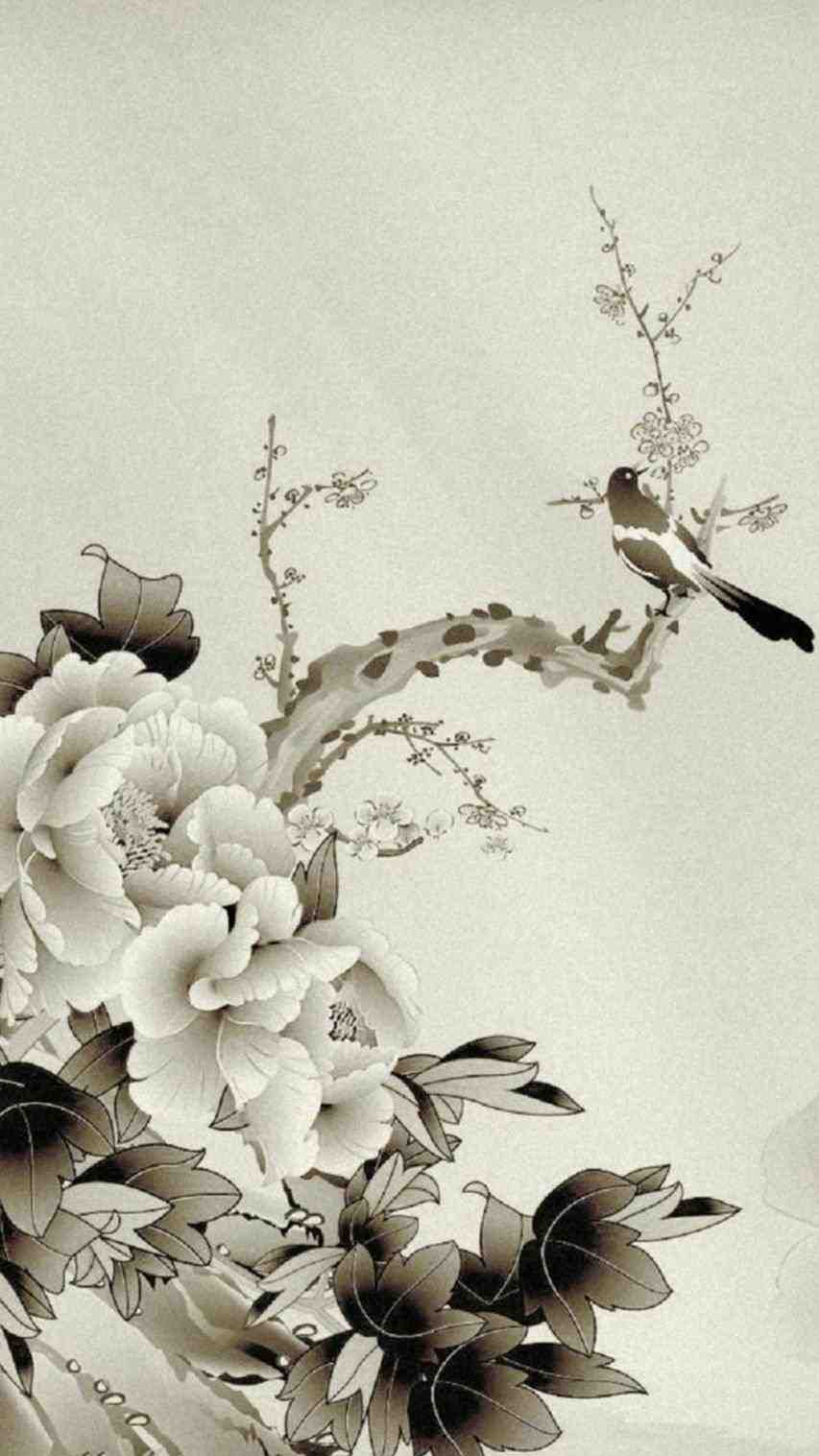 Japanese Ink Painting Wallpapers - Top Free Japanese Ink Painting ...