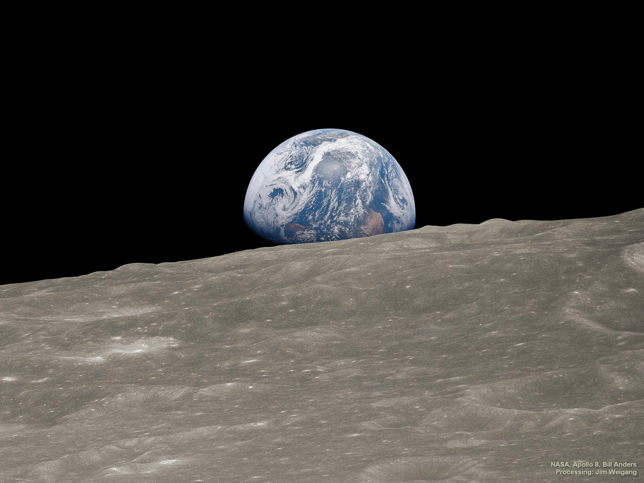 NASA Moon Earth Wallpapers - Top Free NASA Moon Earth Backgrounds ...