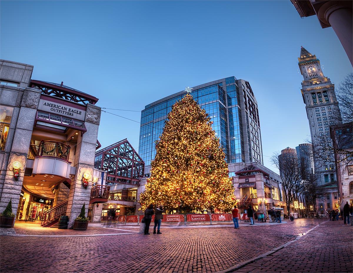 Boston Christmas Wallpapers - Top Free Boston Christmas Backgrounds ...