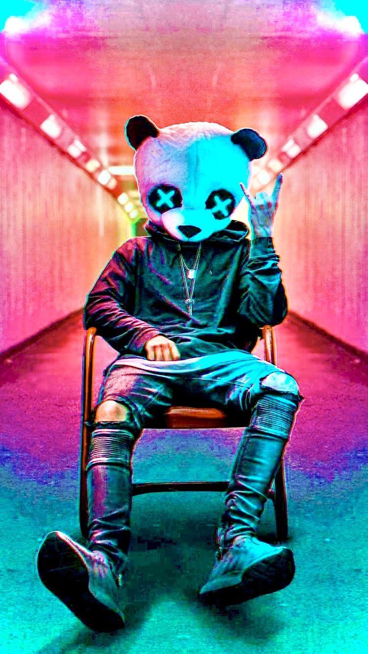Neon Panda Wallpapers - Top Free Neon Panda Backgrounds - WallpaperAccess