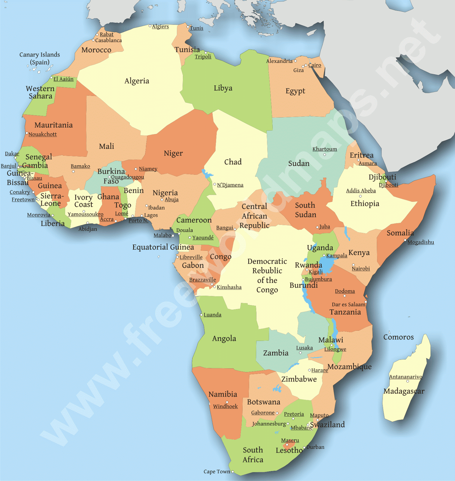 African Map Wallpapers - Top Free African Map Backgrounds - WallpaperAccess