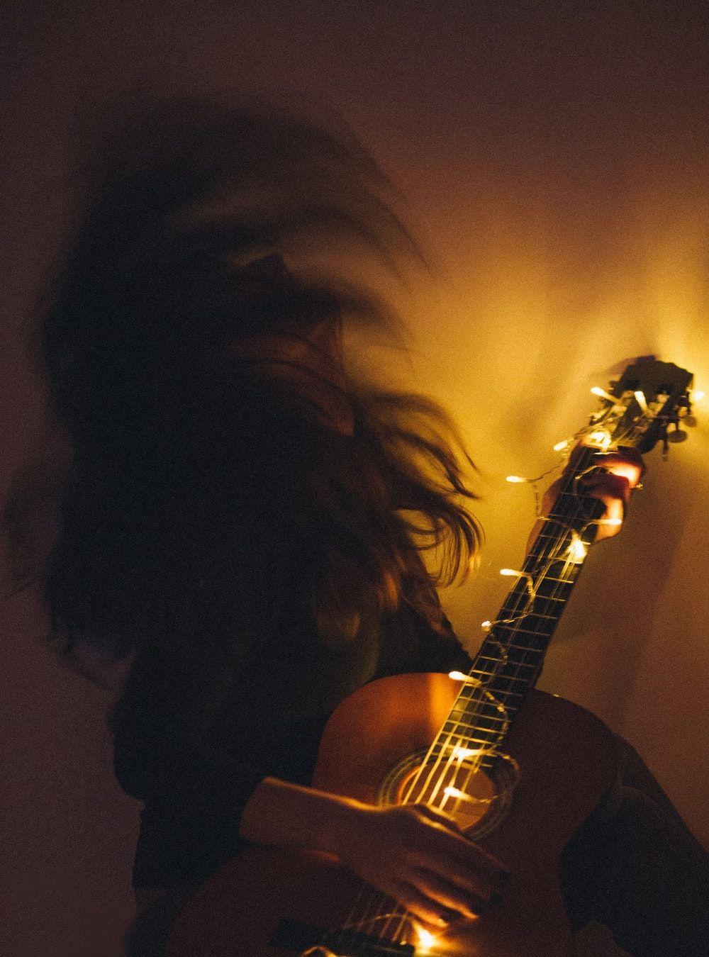 Girl With Guitar Wallpapers - Top Free Girl With Guitar Backgrounds ...