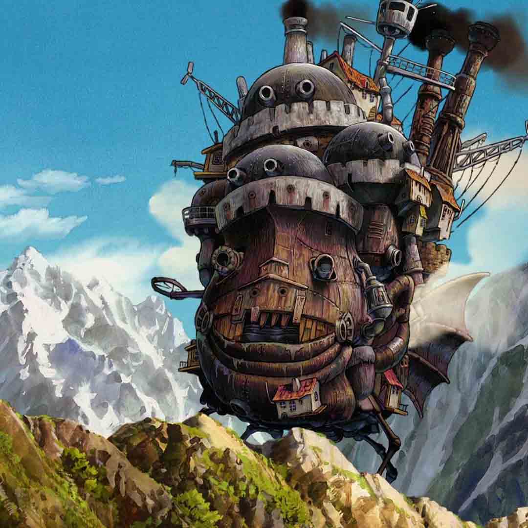 Moving Castle Wallpapers - Top Free Moving Castle Backgrounds ...