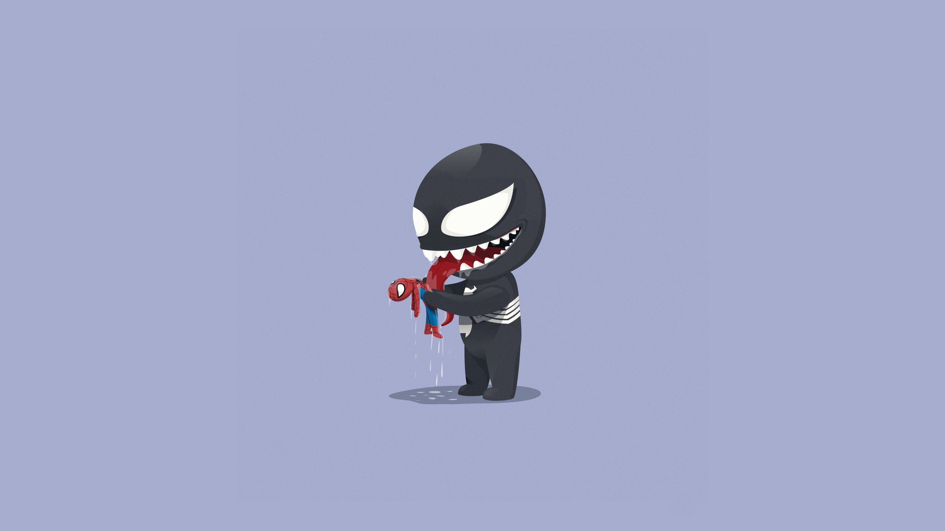 Venom Cartoon Wallpapers - Top Free Venom Cartoon Backgrounds ...