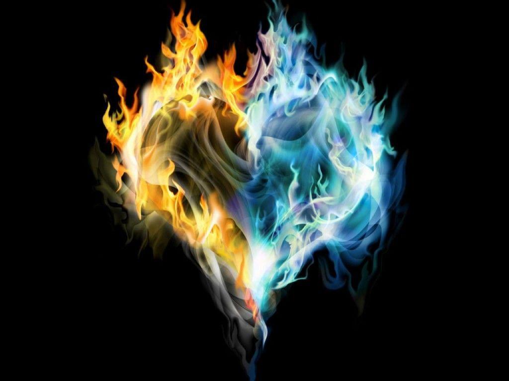 Blue and Red Fire Wallpapers - Top Free Blue and Red Fire Backgrounds ...