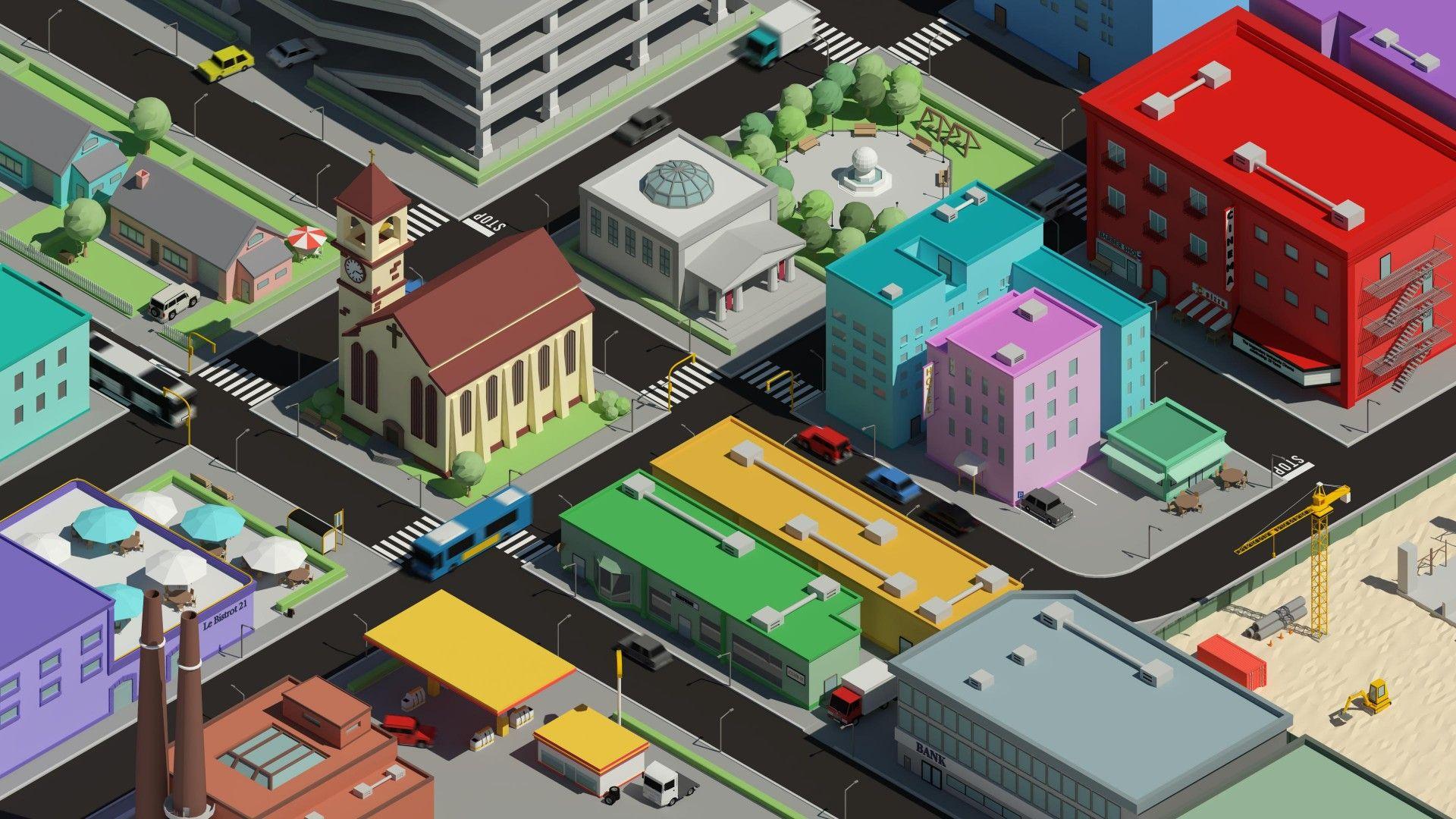 Urban 3D Wallpapers - Top Free Urban 3D Backgrounds - WallpaperAccess