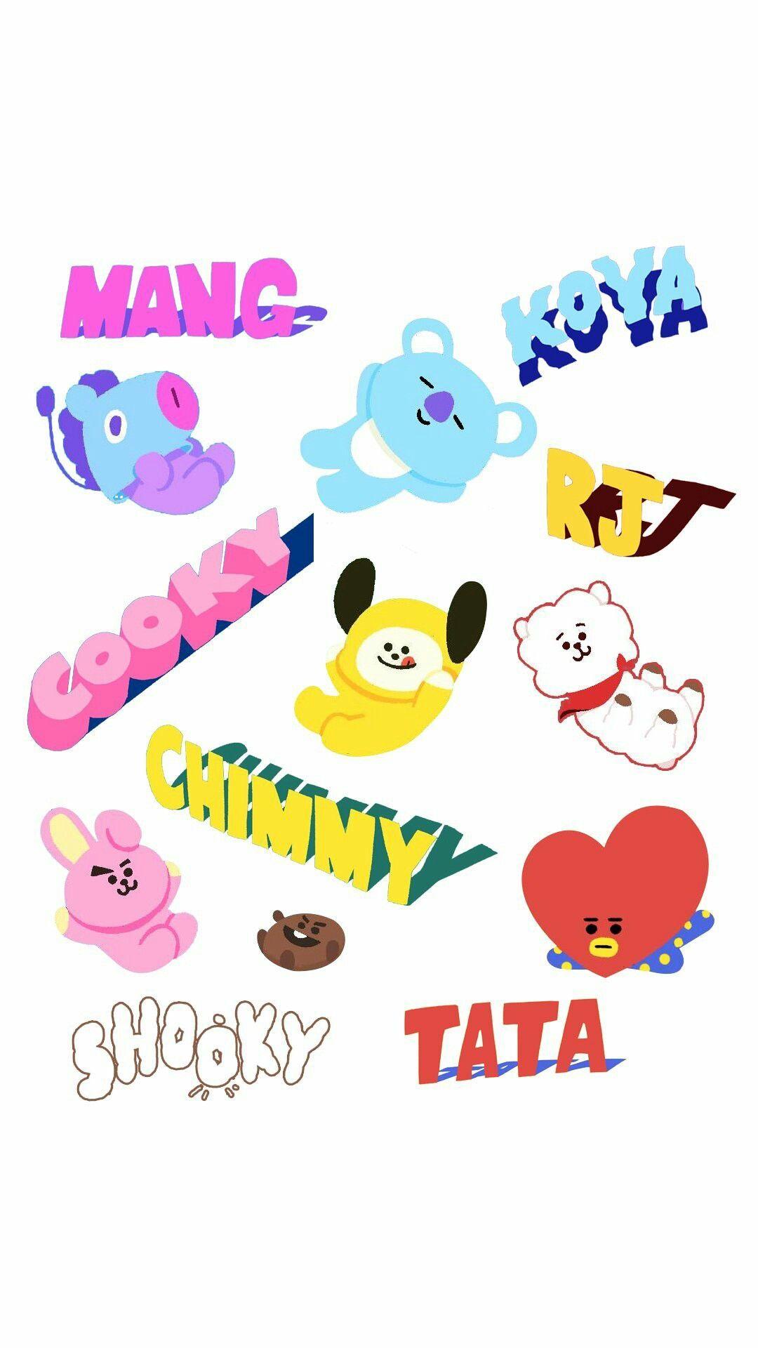 BT21 Face Wallpapers - Top Free BT21 Face Backgrounds - WallpaperAccess