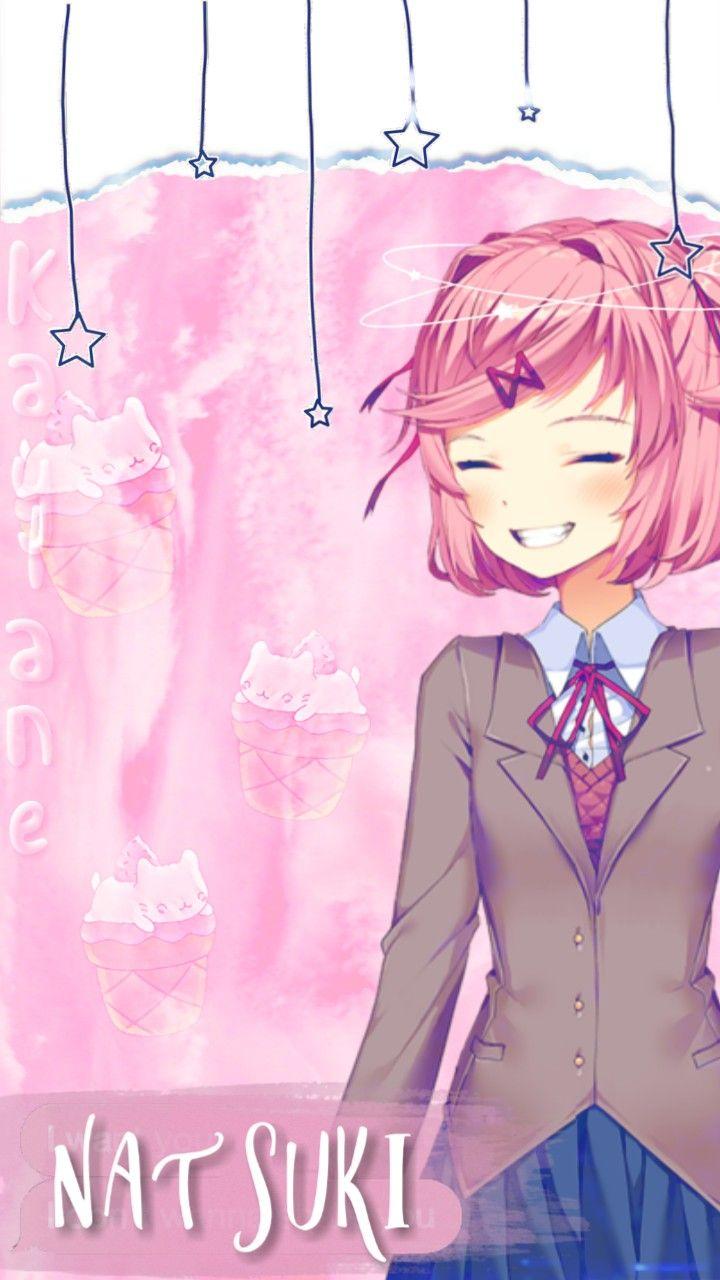 Cute Natsuki Wallpapers - Top Free Cute Natsuki Backgrounds - WallpaperAccess