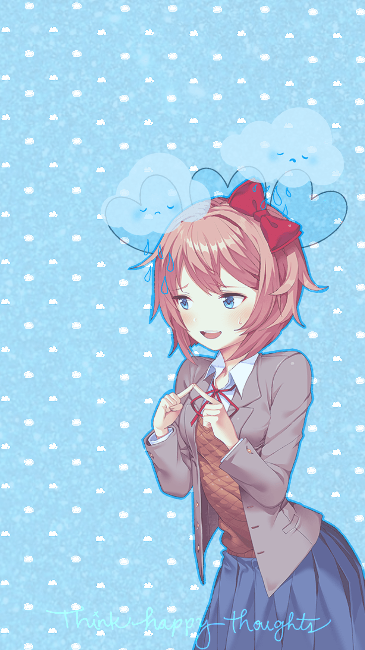 Cute Natsuki Wallpapers - Top Free Cute Natsuki Backgrounds - WallpaperAccess