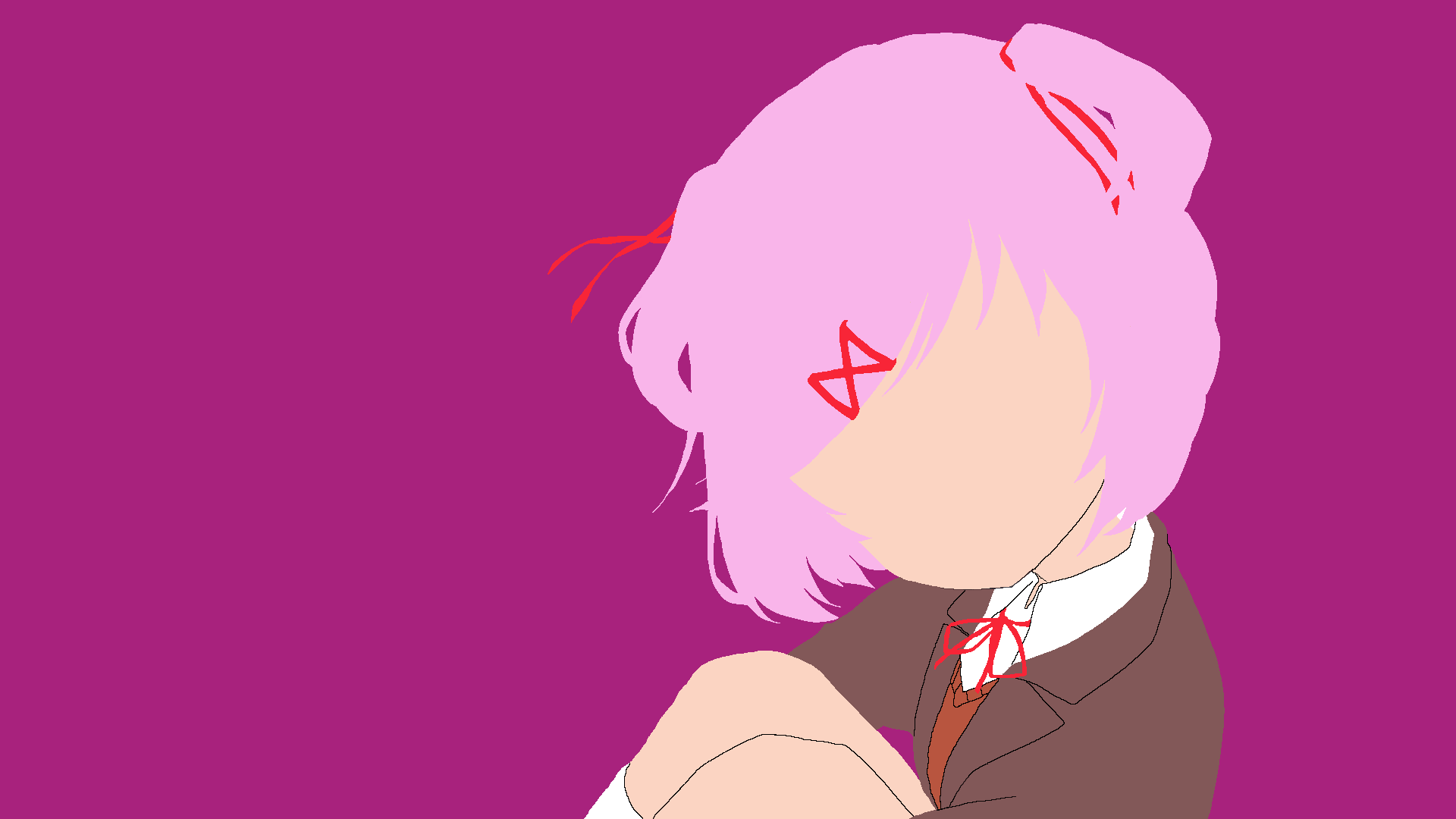 Cute Natsuki Wallpapers - Top Free Cute Natsuki Backgrounds - WallpaperAccess