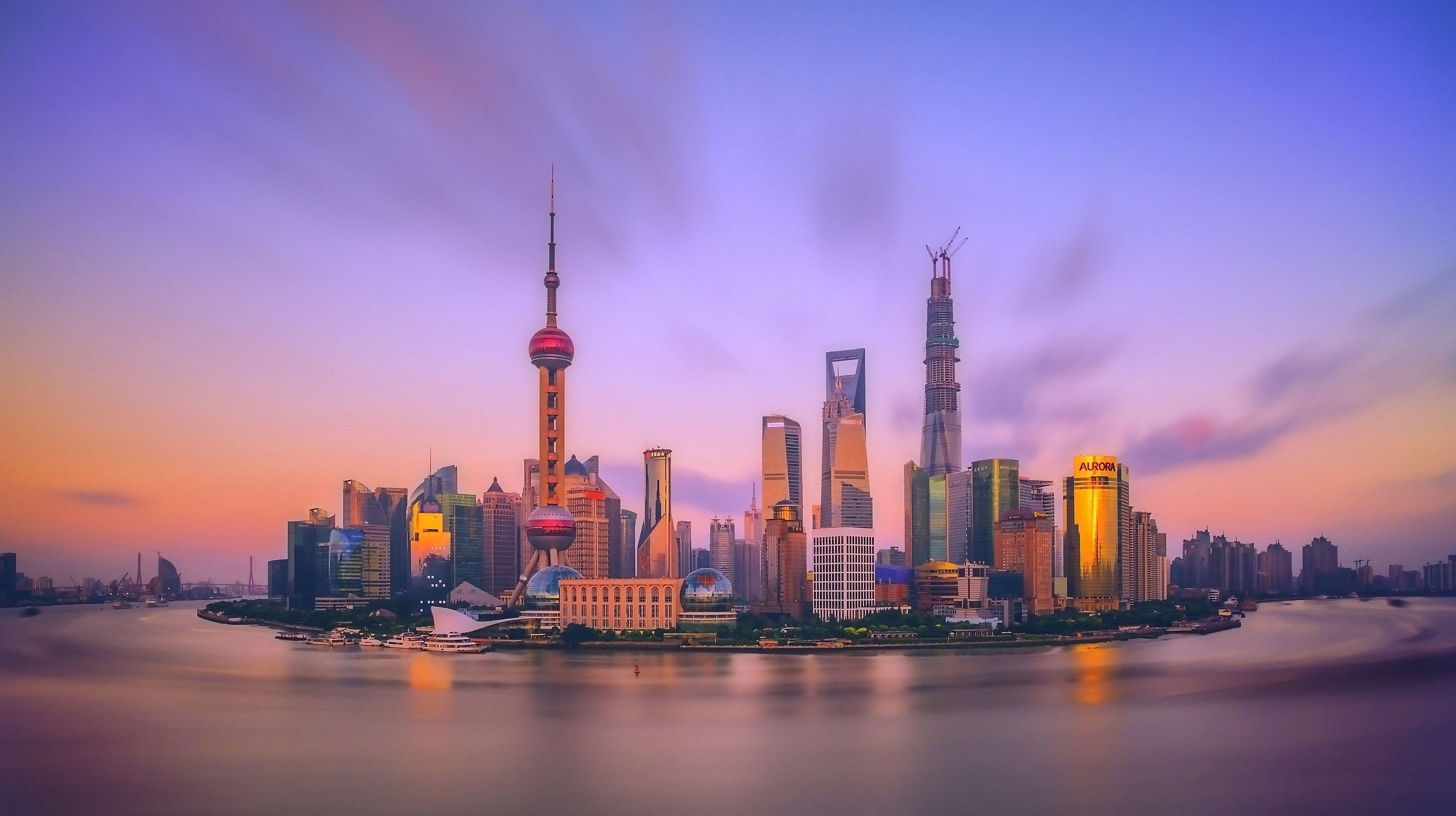 Shanghai Skyline Wallpapers Top Free Shanghai Skyline Backgrounds