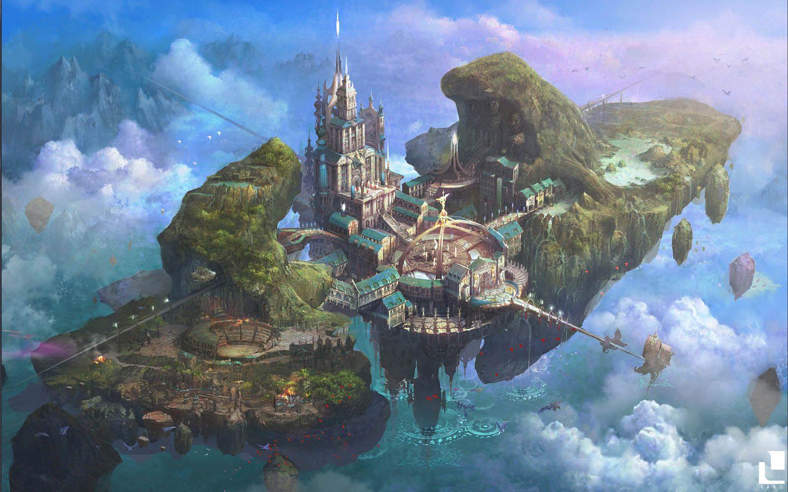 Sky Castle Wallpapers - Top Free Sky Castle Backgrounds - WallpaperAccess
